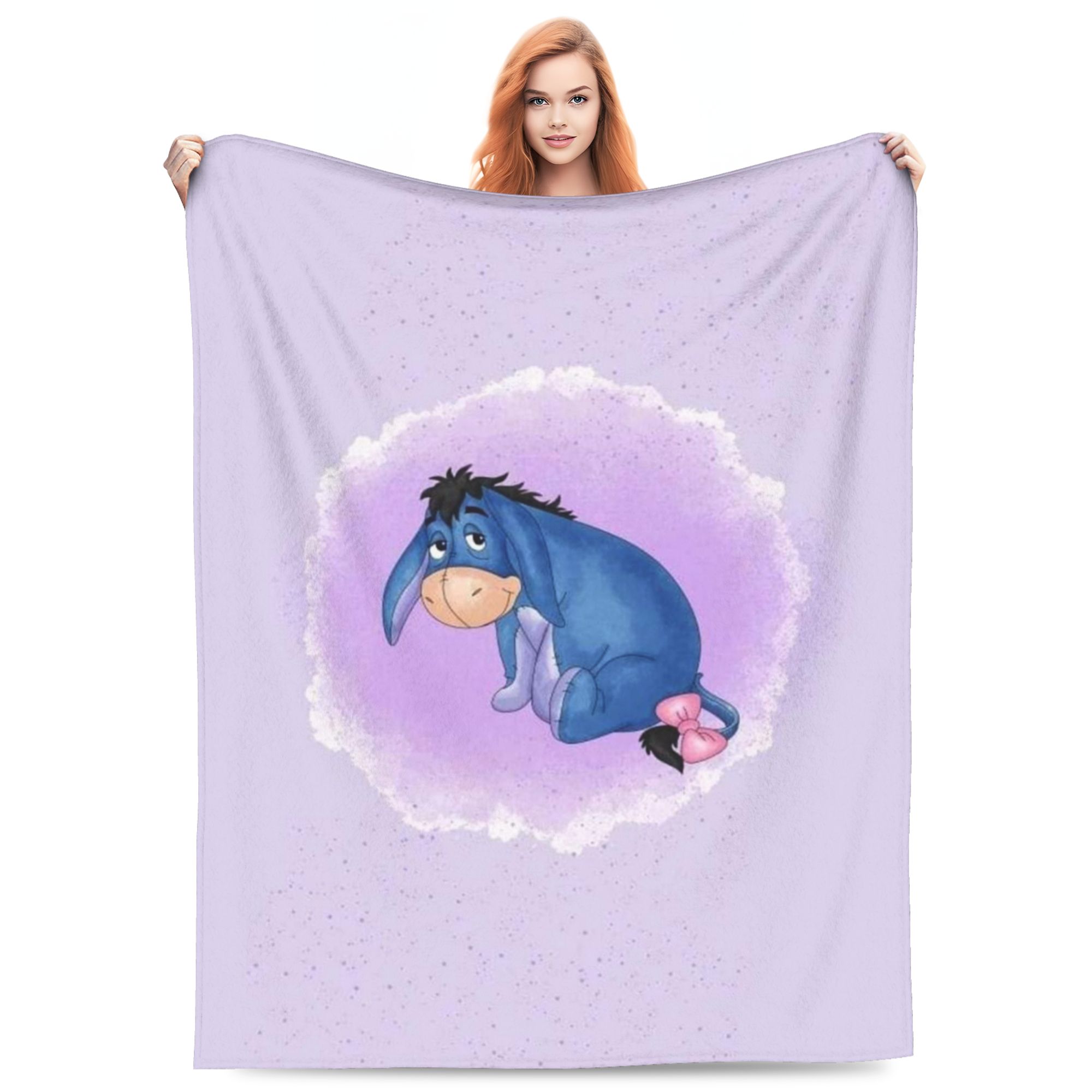 Ee-Yore Bed Blanket 3D Printed Throw Blanket Lightweight Super Soft Air ...