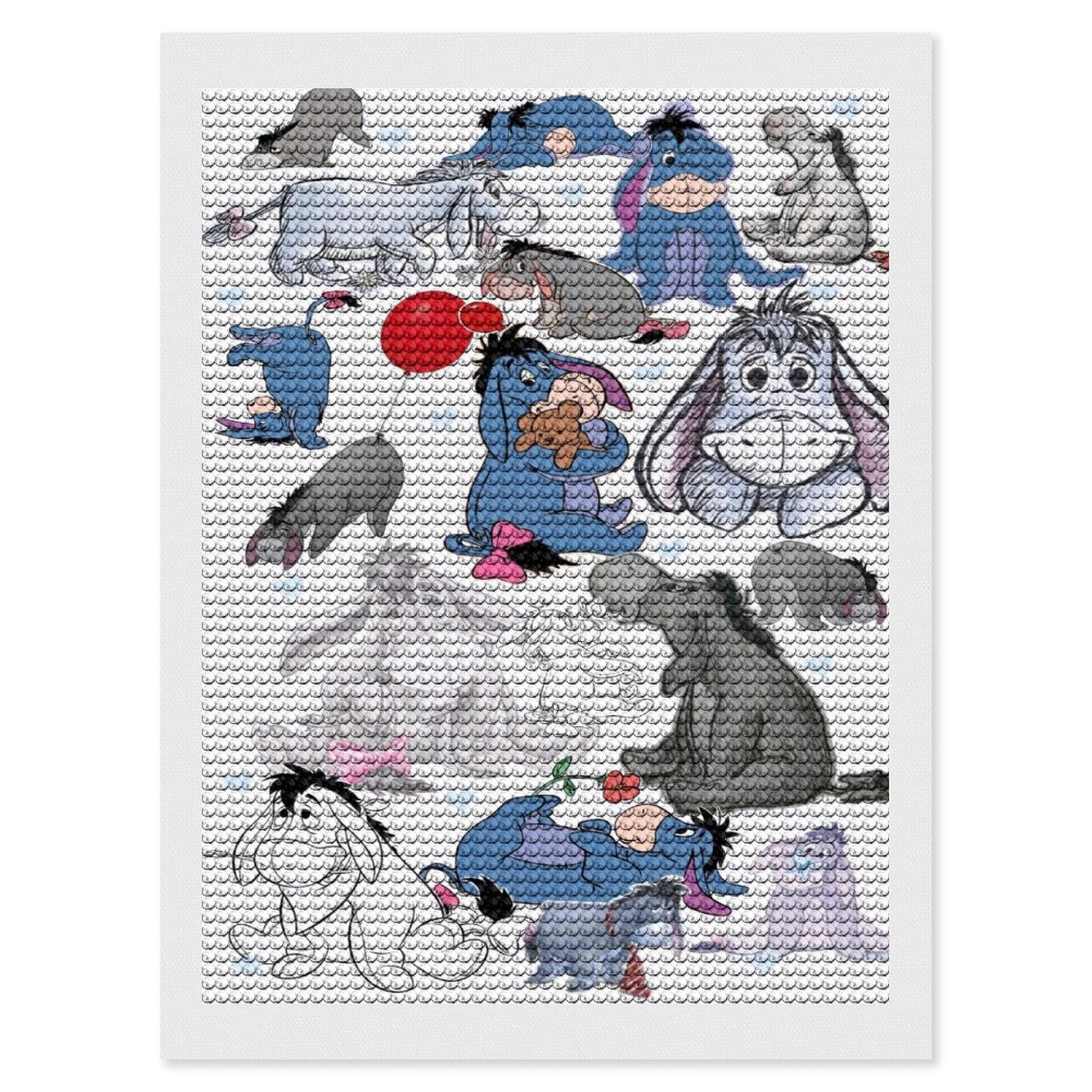 Ee-Yore Diamond Art Kits DIY 5D Anime Painting by Number Kits Full ...