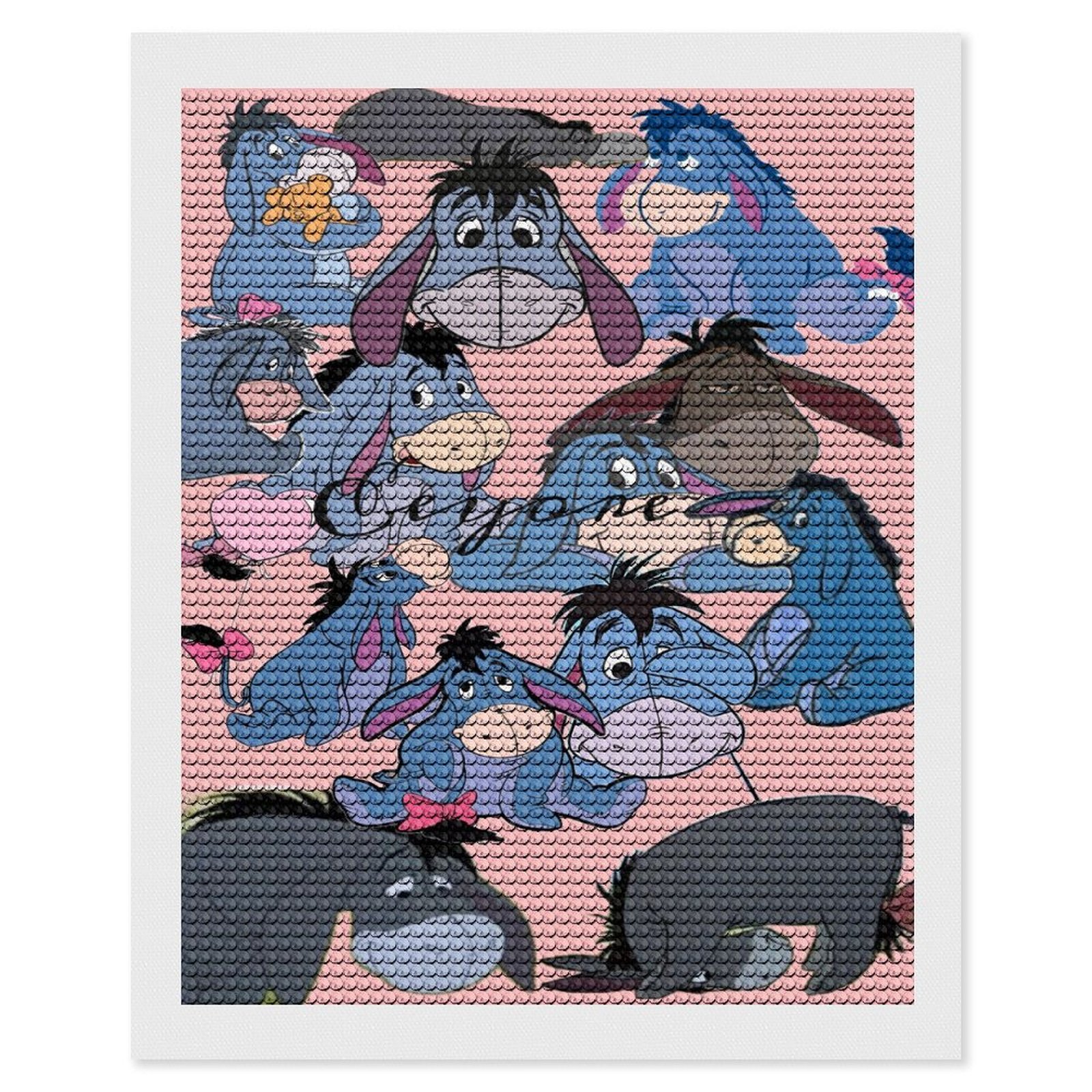 Ee-Yore Diamond Art Kits DIY 5D Anime Painting by Number Kits Full ...