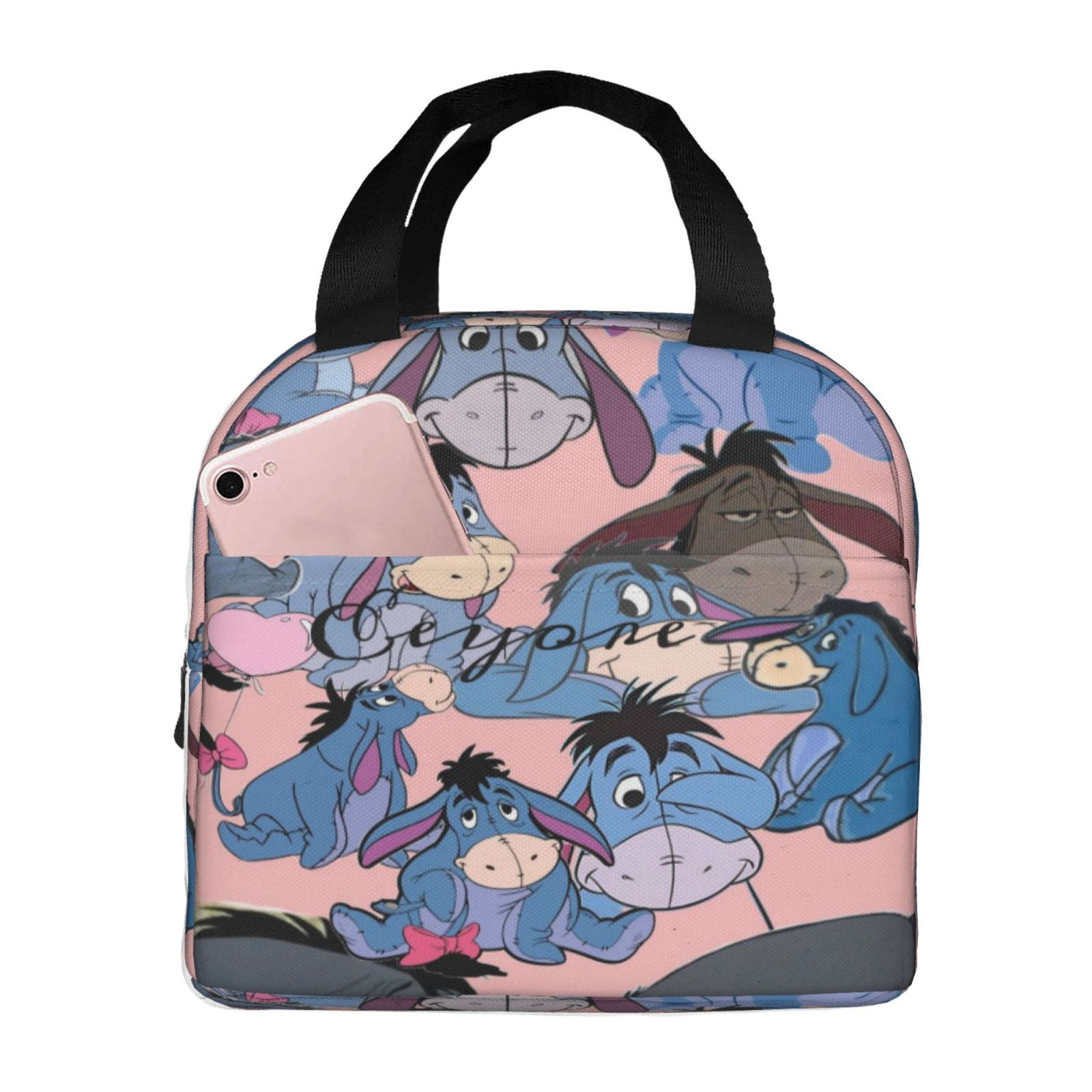 Ee-Yore Lunch Bag Insulated Lunch Box Reusable Cooler Cartoon Lunch ...