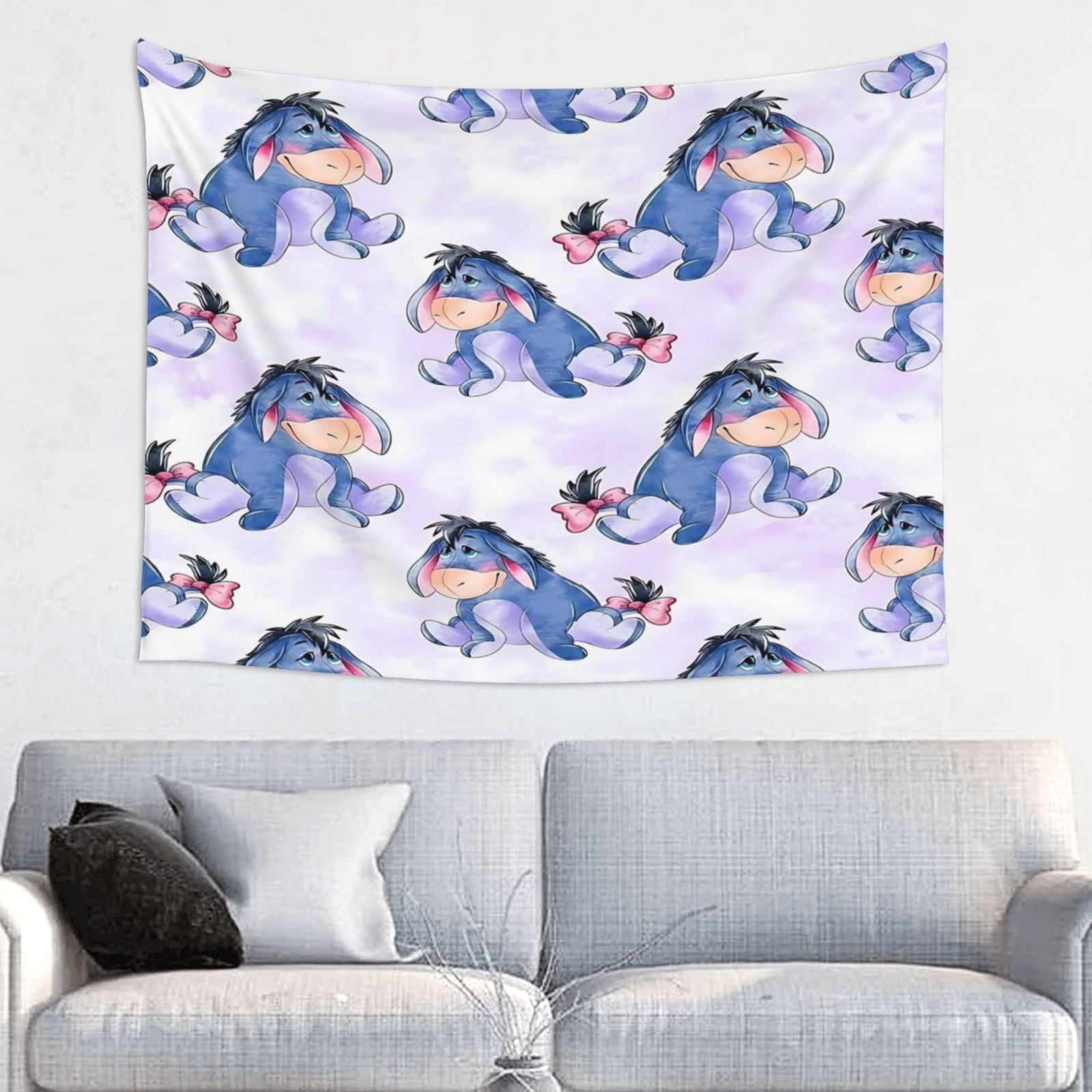 Ee-Yore Tapestry Anime Poster Large Background Wall Art Bedroom Wall ...