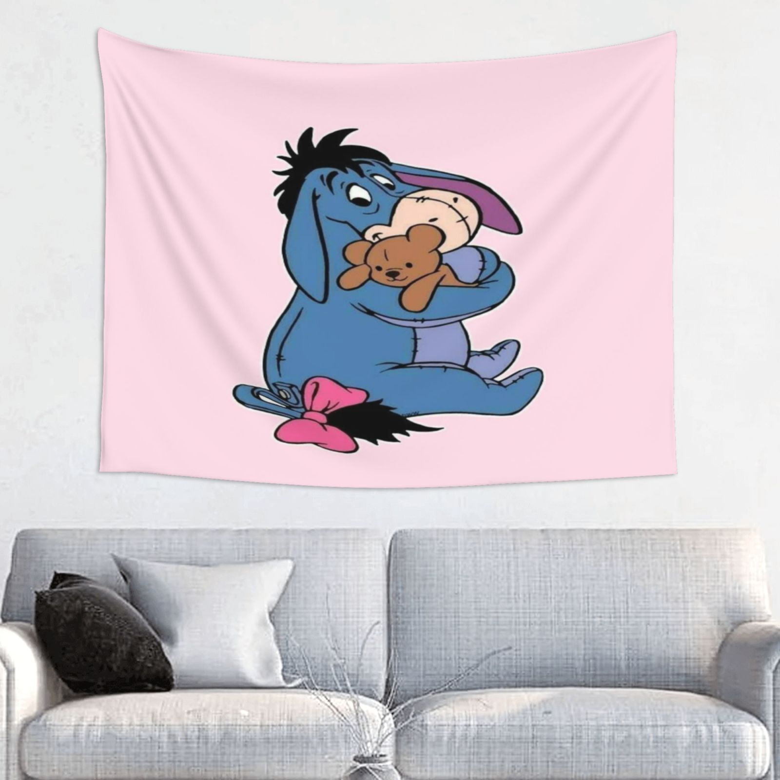 Ee-Yore Tapestry Anime Poster Large Background Wall Art Bedroom Wall ...