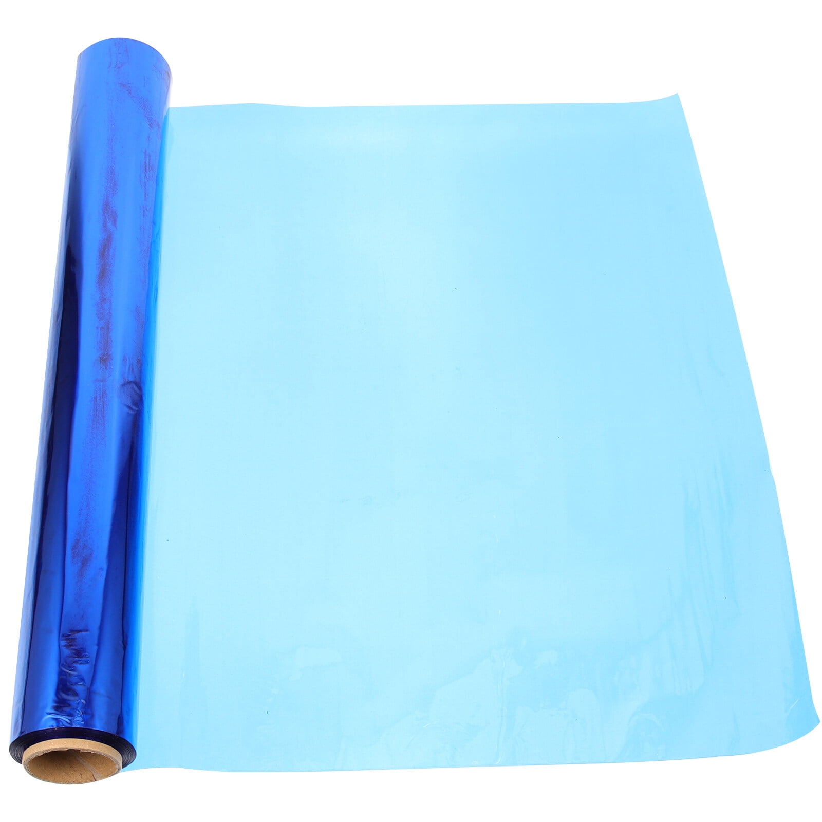 Eease 1 Roll of Blue Cellophane Wrap Film Blue Wrapping Film DIY ...
