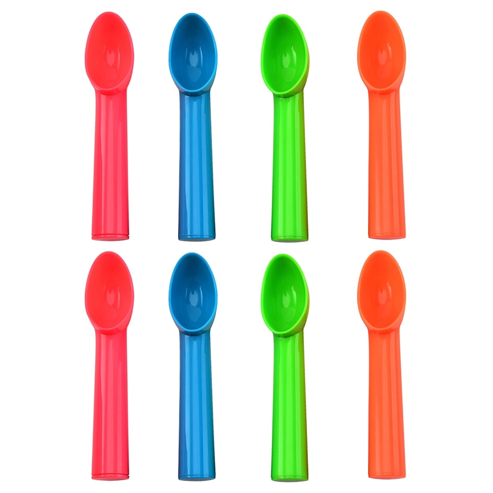 Eease 1 Set 8 Pcs Summer Party Scoops Ice Cream Ball Spoons Fruit ...