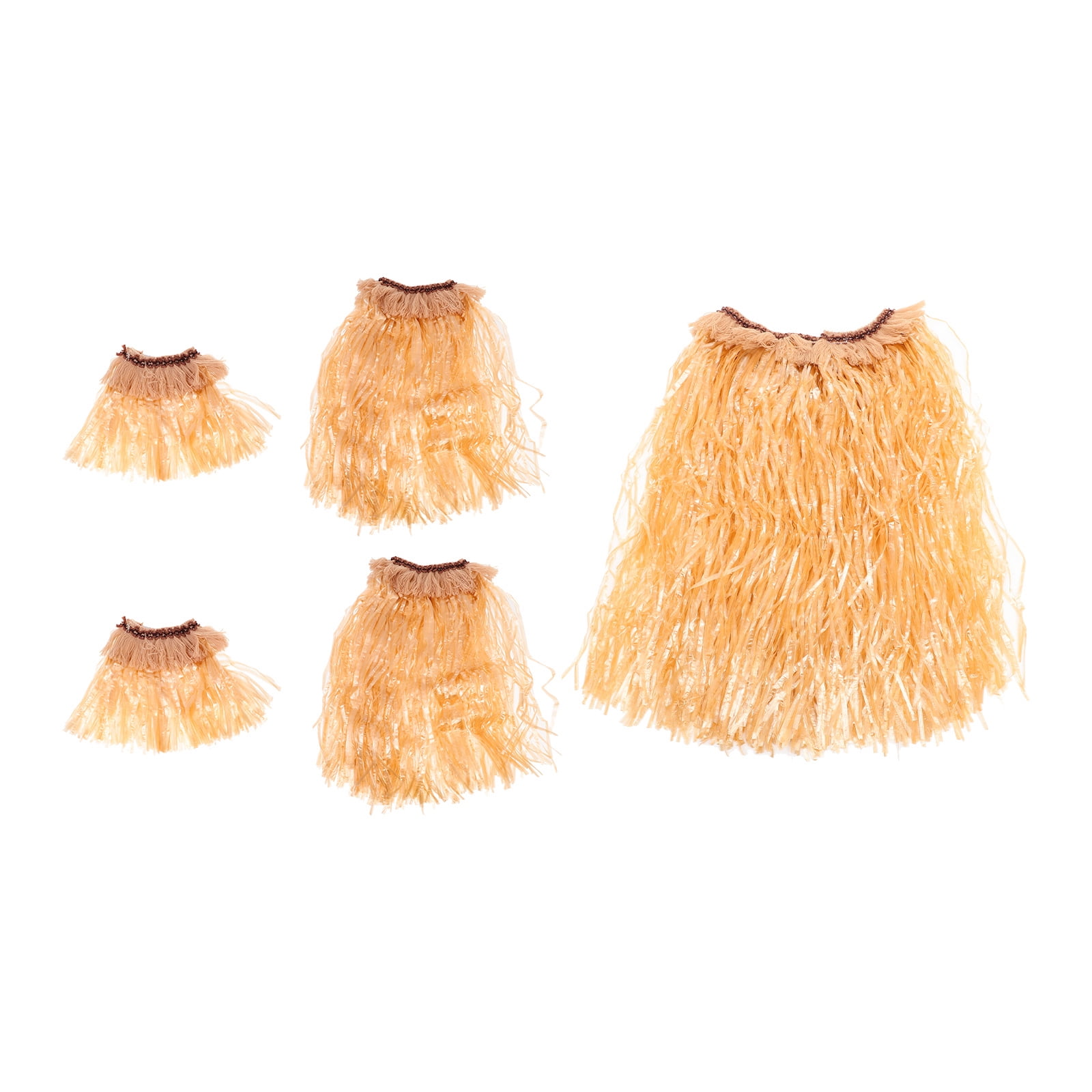 Eease 1 Set Of Delicate Performance Hula Skirt Hawaiian Hula Skirt Kit ...