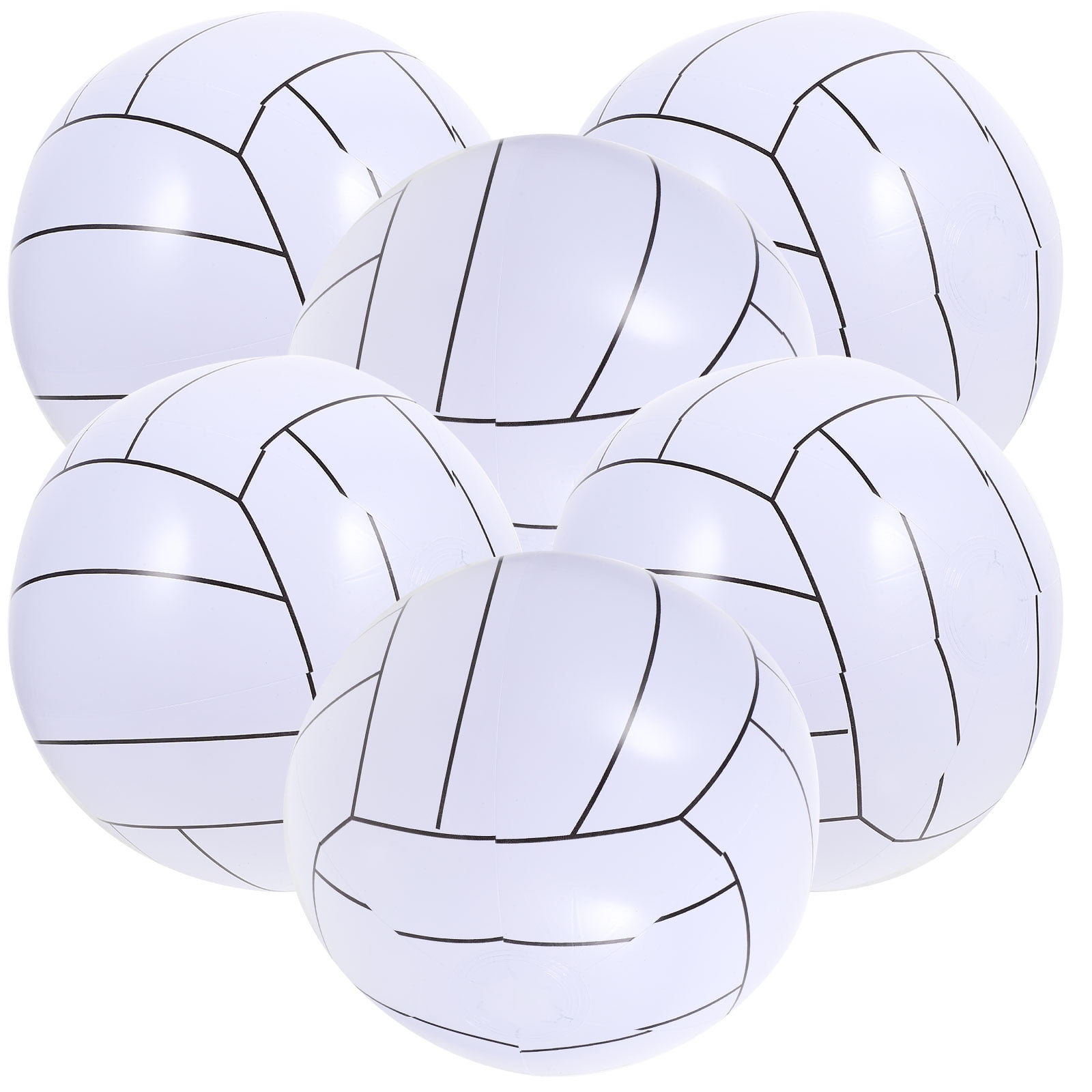 Eease 1 Set of Inflatable Beach Balls Inflatable Sports Balls Outdoor ...