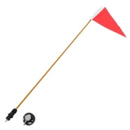 Anley Kayak Tow Red Safety Travel Flags with Reflective Strip - Warning ...