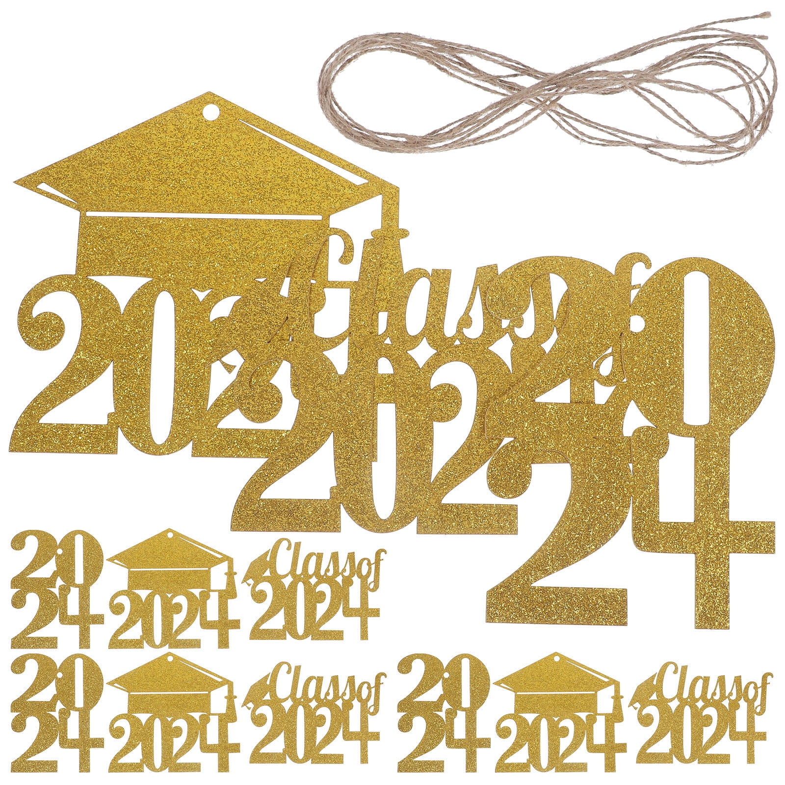 Eease 1 set of 2024 Graduation Cutouts 2024 Graduation Centerpiece 2024 ...
