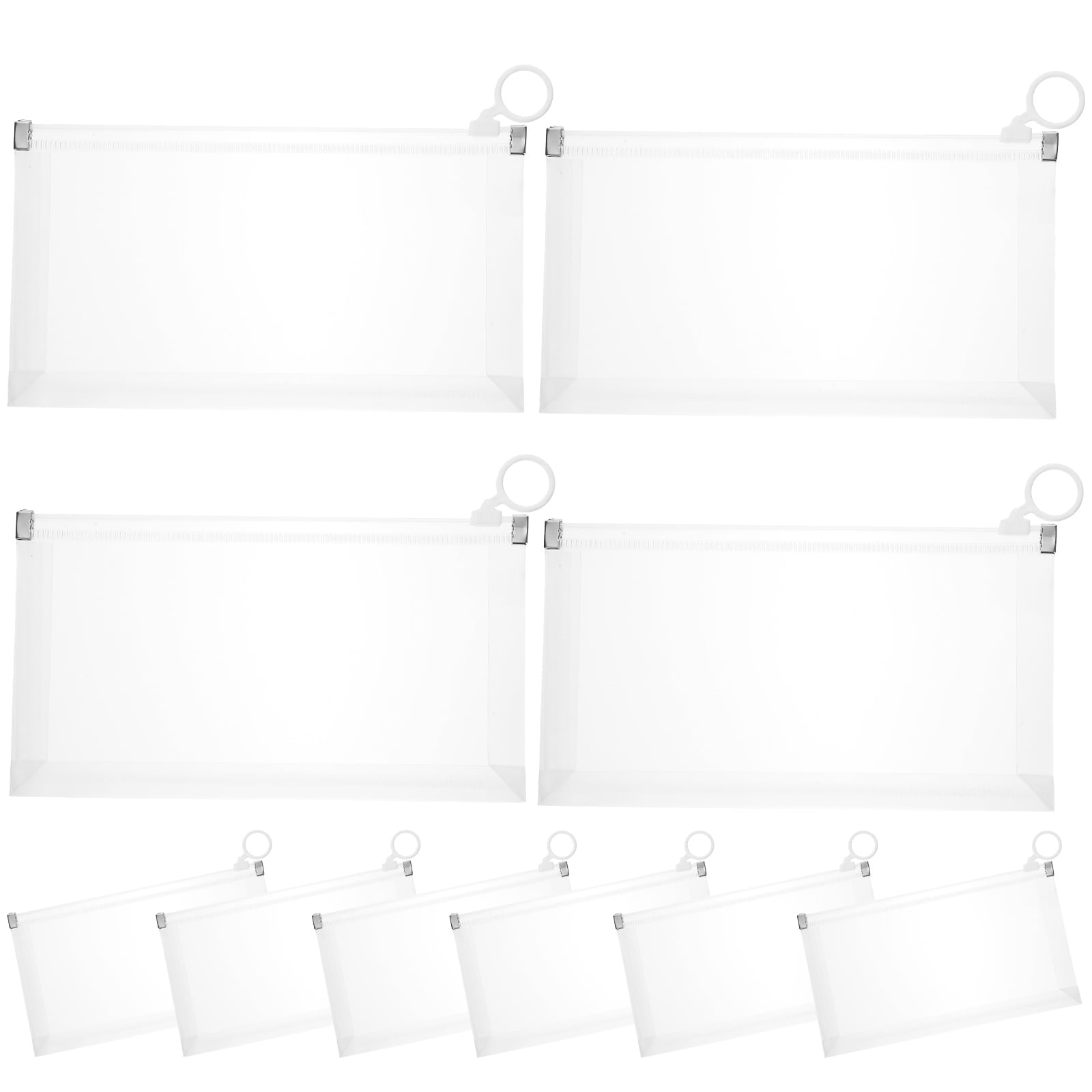 Eease 10 Clear B6 Zip Envelopes for Office Supplies - Walmart.com
