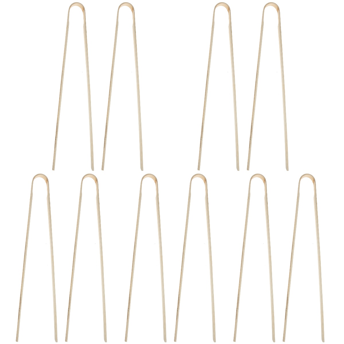 Eease 10 Pcs Litter Picker Garbage Stick Bamboo Litter Picker Outdoor ...