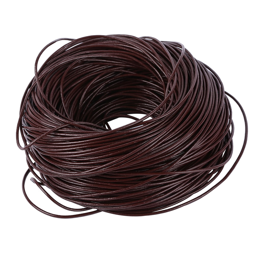 Eease 10 Yd Leather Cord String for DIY Jewelry Necklace - Walmart.com