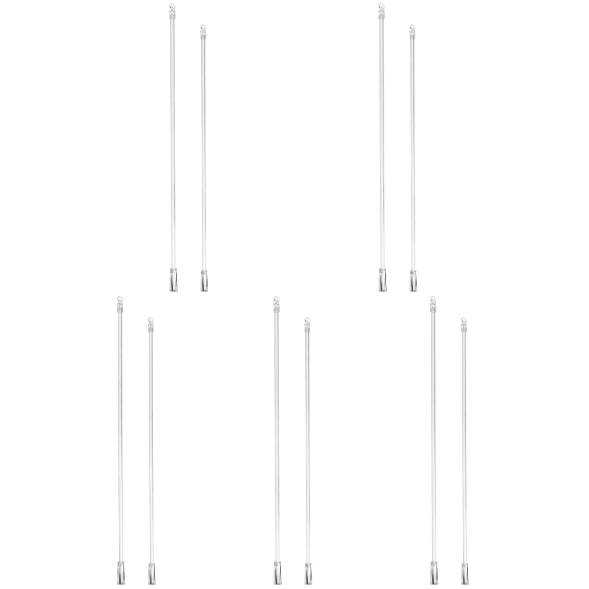 Eease 10 pcs Blind Wands Vertical Blind Sticks Replacement Blind Sticks ...