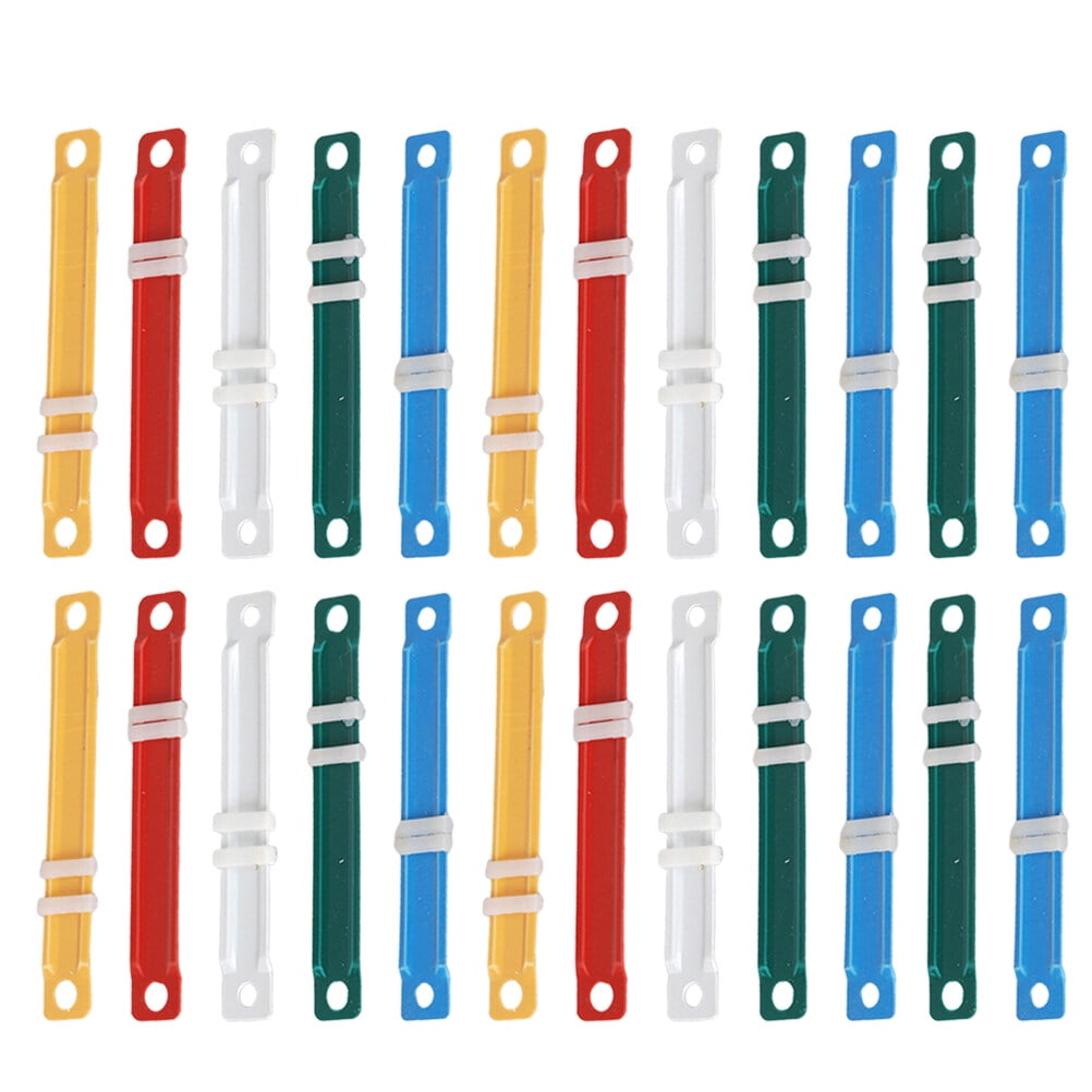 Eease 100 Plastic Binding Clips for Folders and Paper - Walmart.com