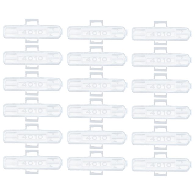 Eease 100 Transparent Waterproof Cable Labels for Wire Identification ...