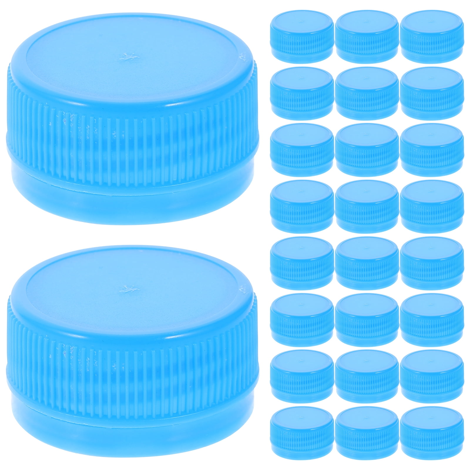 Eease 100pcs Reusable Plastic Bottle Caps Bottle Lids Plastic Bottles ...