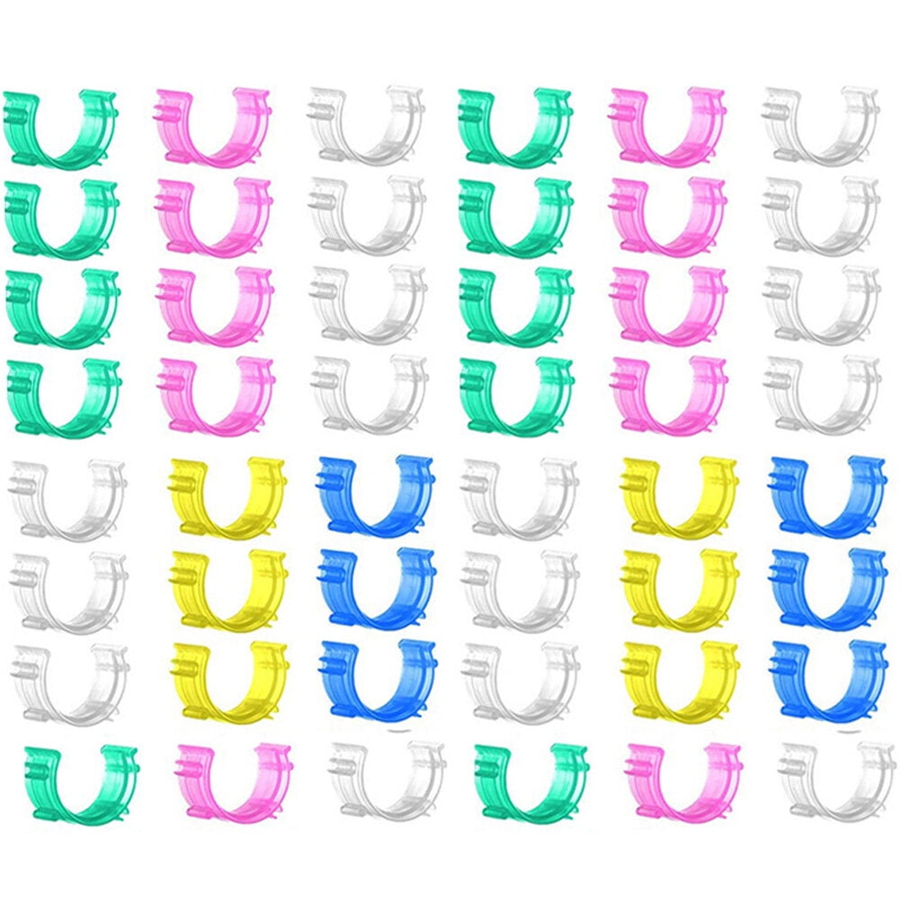 Eease 100pcs Sewing Bobbin Clips Bobbin Holder Clamps Thread Clips ...