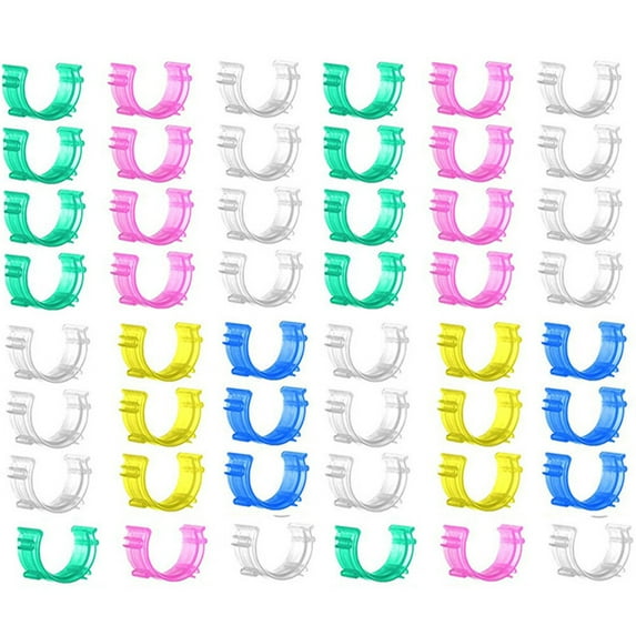 Eease 100pcs Sewing Bobbin Clips Bobbin Holder Clamps Thread Clips ...