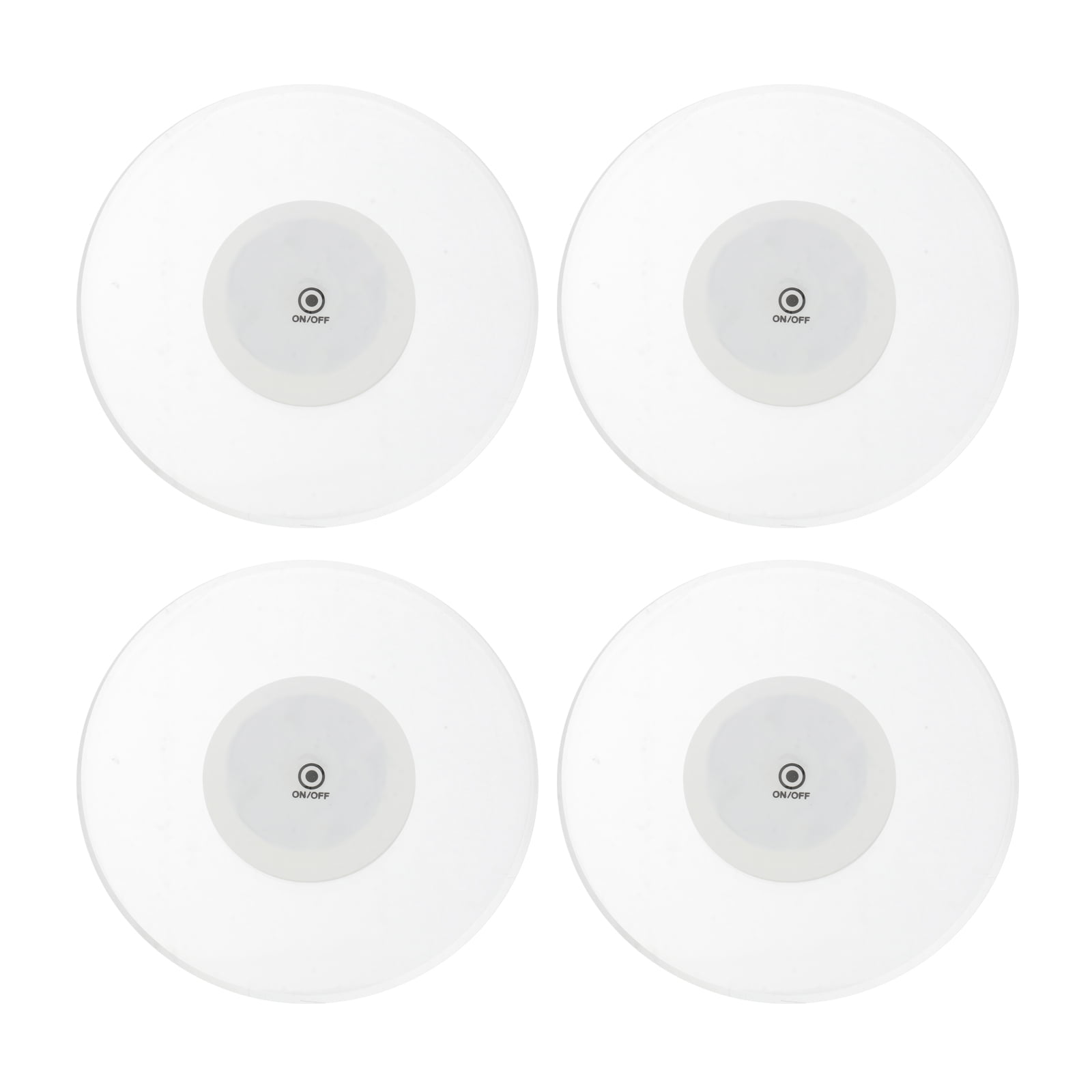 Eease 10CM LED Cup Holder Lights 4Pack Glow Coasters for Drinks Home ...