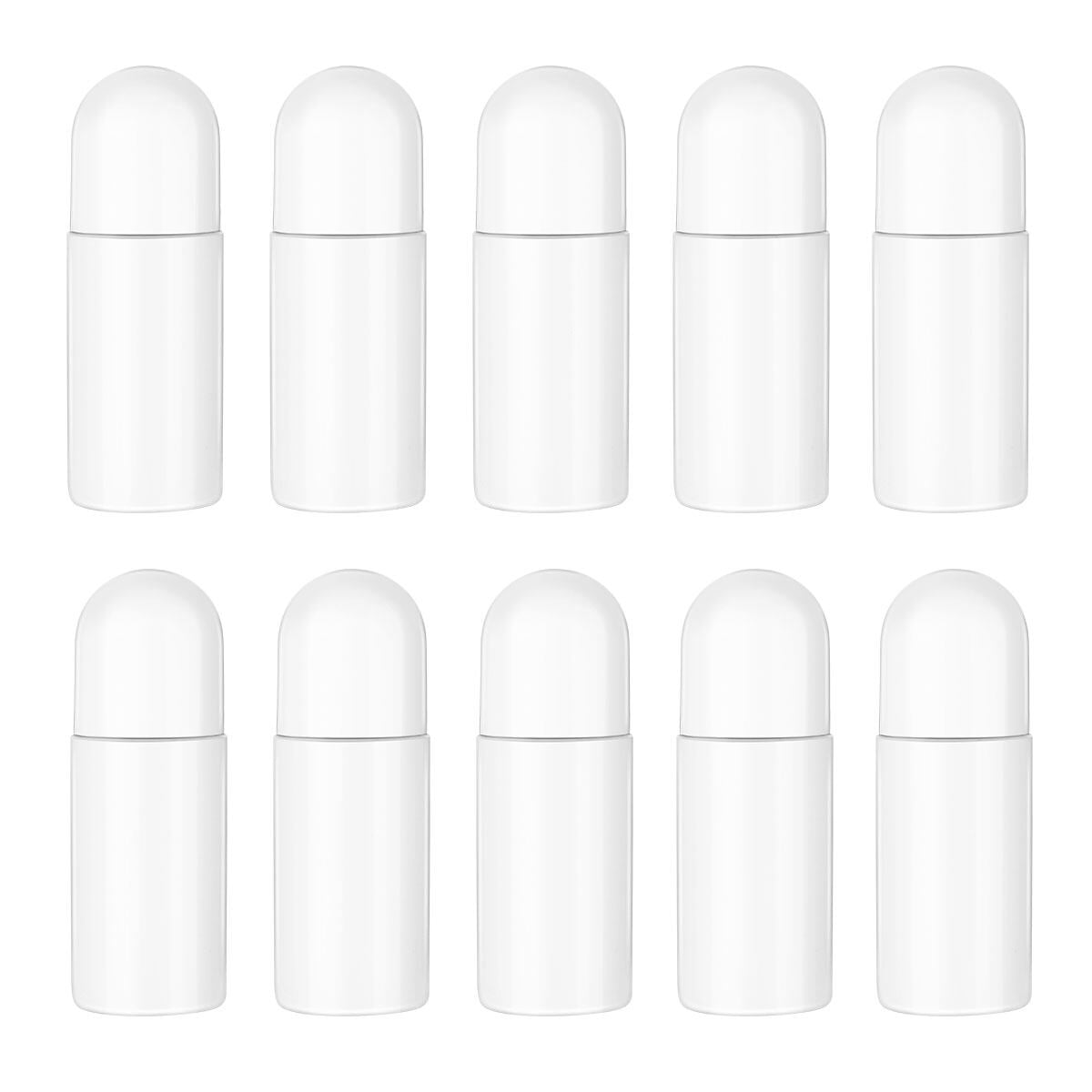 Eease 10Pcs Empty Refillable Roll On Bottles Leak- Proof Reusable Roll ...