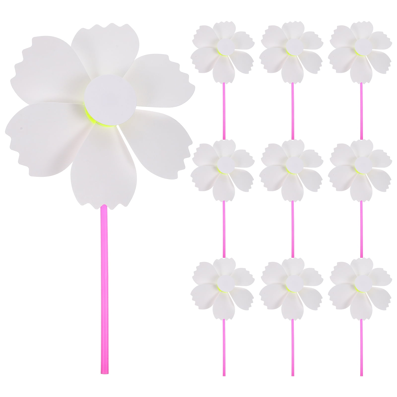 Eease 10pcs DIY Pinwheels Craft for Kids - Color Your Own Summer Crafts ...