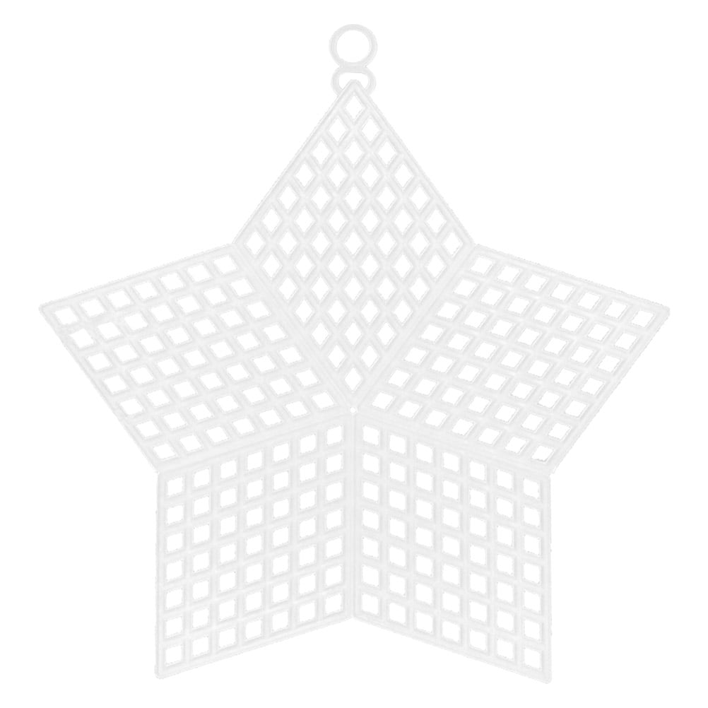 Eease 10pcs Sewing Plastic Canvas Diy Bag Mesh Sheet Plastic Canvas Set ...