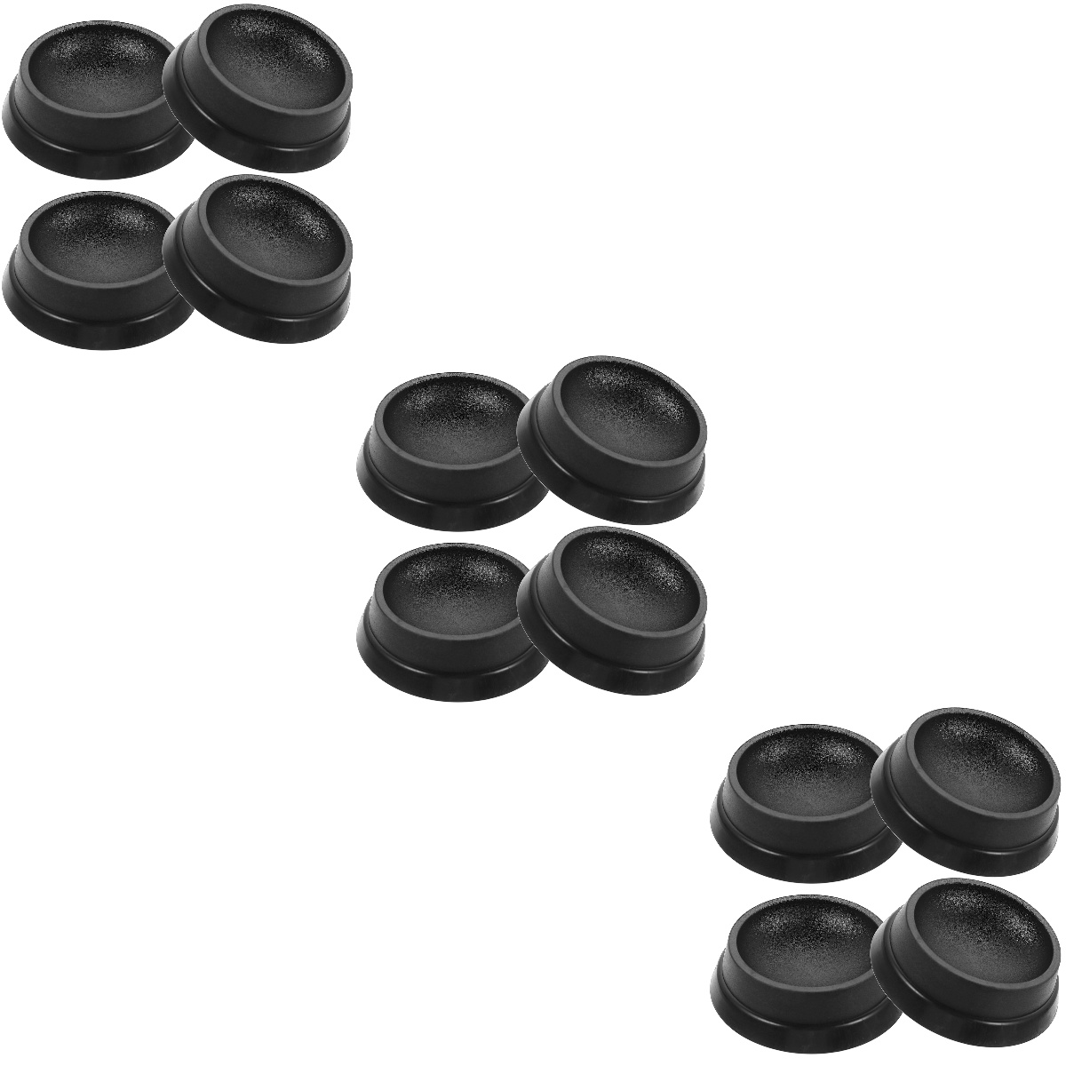 Eease 12 Pcs Caster Caps Furniture Leg Caps Chair Feet Caps Wear ...