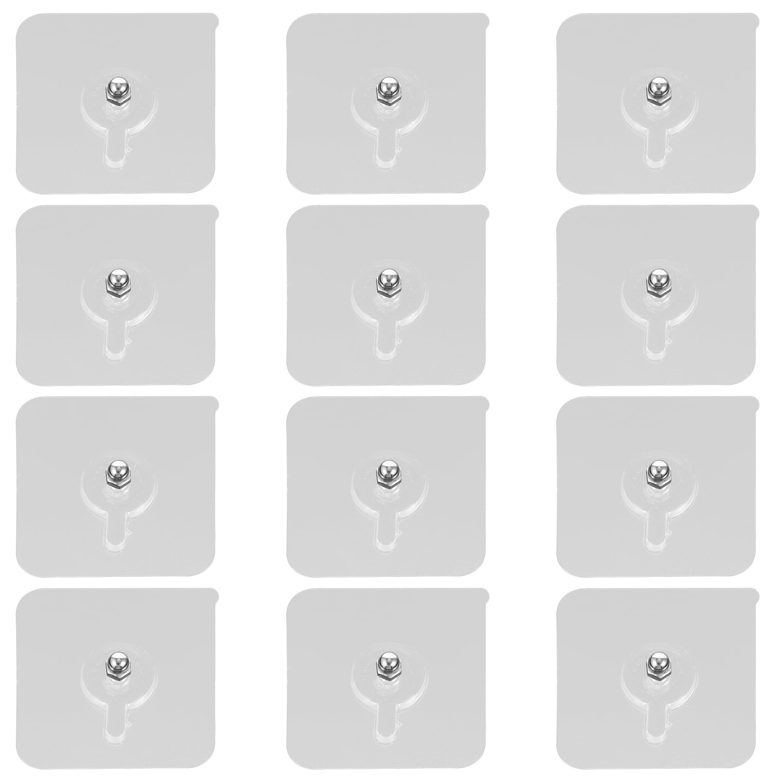 12-Piece No Mark Wall Hook Set for Hanging Pictures and Frames, Damage ...