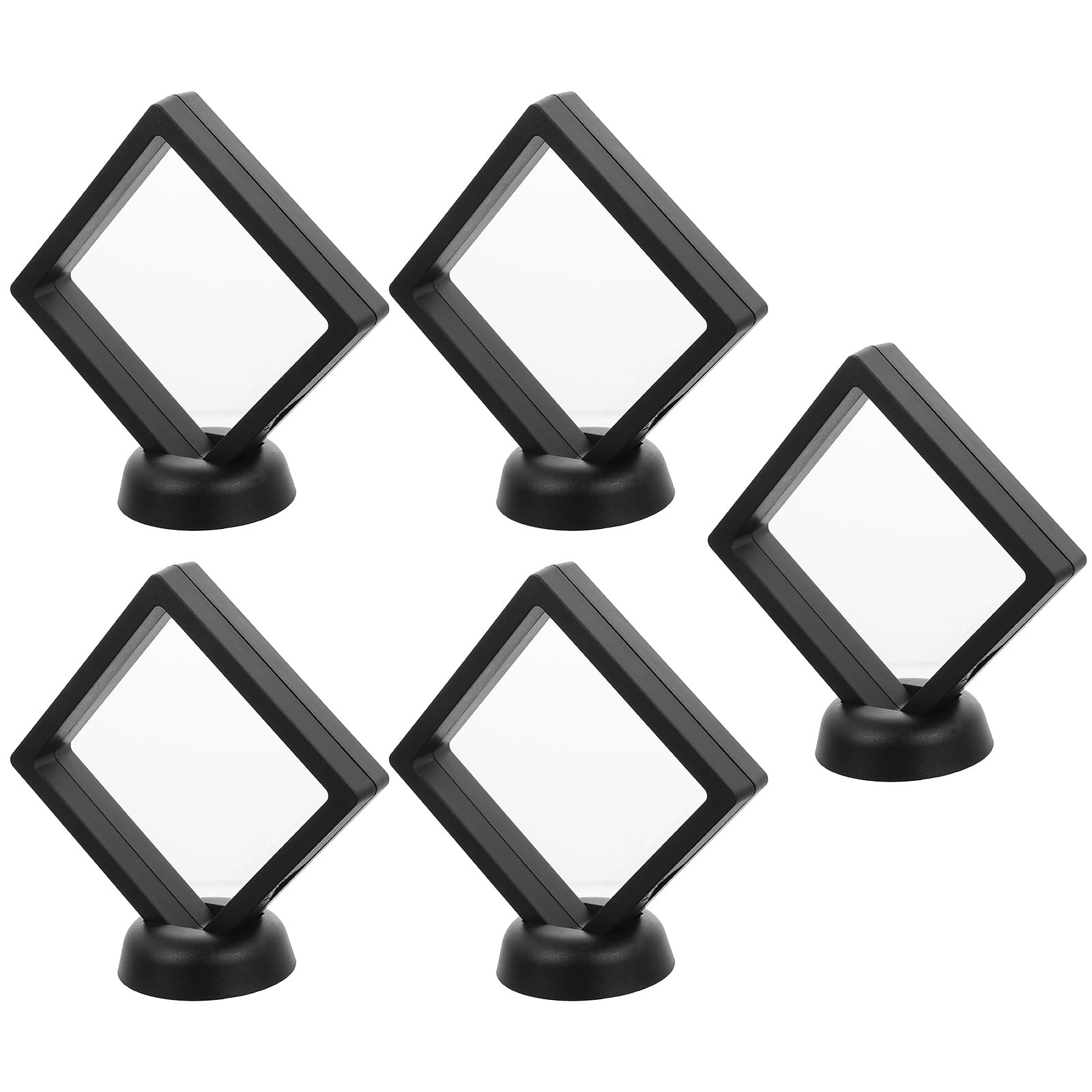 Eease 15 pcs Jewelry Display Cases Clear Suspension Display Frames ...