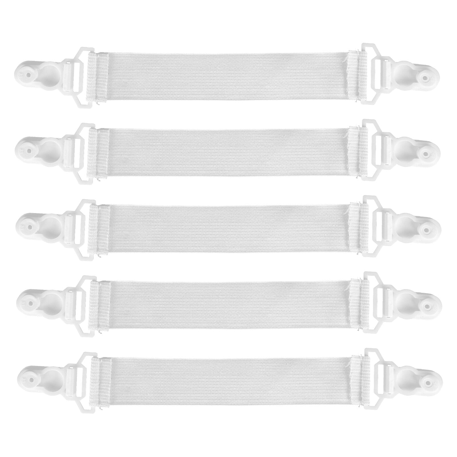 Eease 16pcs Bed Sheet Holder Straps Elastic Sheet Stays Grippers ...