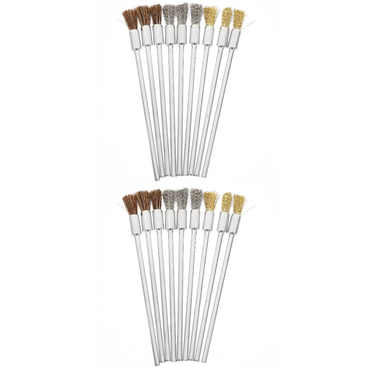 FUEENIRVA Tablzone Wire Brush for Drill - Assorted Colors, Rust Removal ...