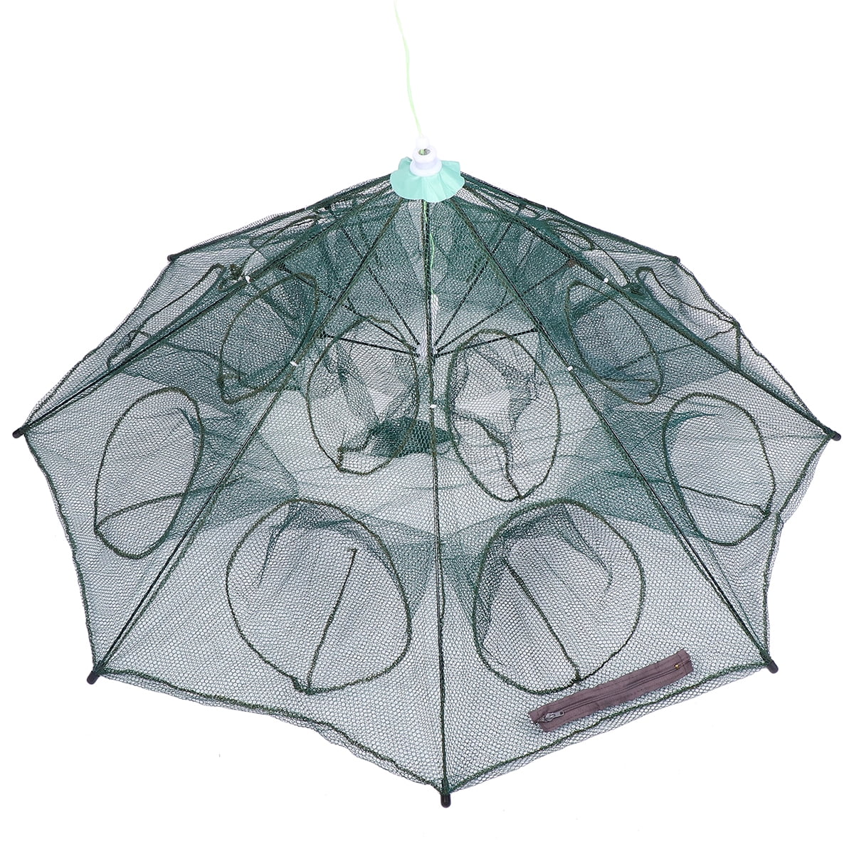 Eease 1PC Umbrella-shaped Shrimp Net Portable Mesh Hole Fishpot Folding ...