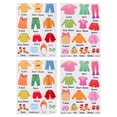 Eease 2 Sets DIY Dresser Clothing Decals Classification Dresser ...