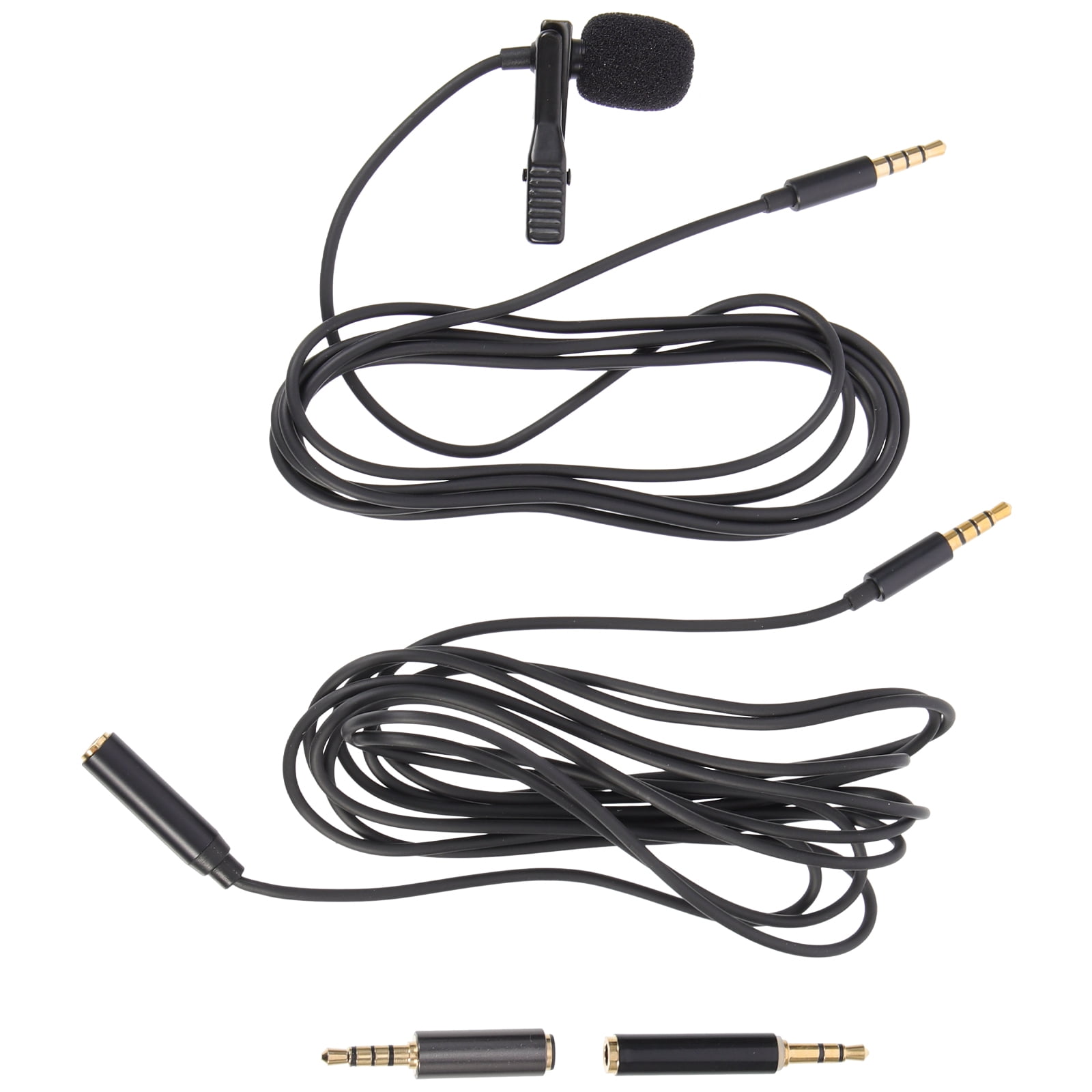 KALLORY Microphone Podcast Kit TPE Wire 2 Sets for Recording Studio ...