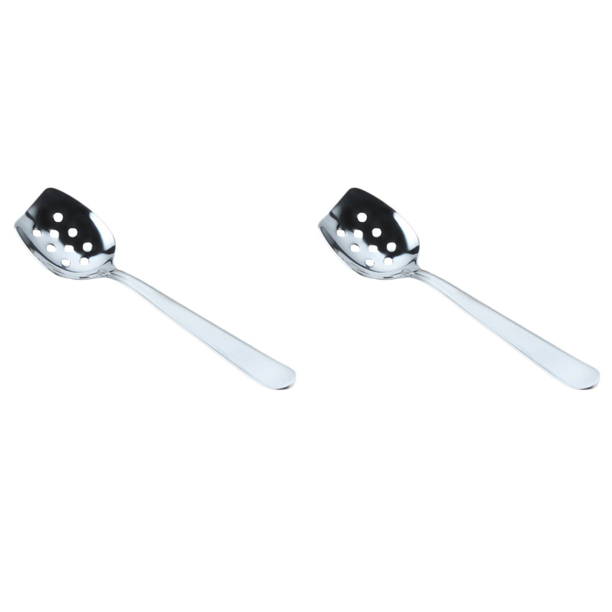 Eease 2 pcs Stainless Steel Colander Spoon Hollow Hole Spoons Food ...