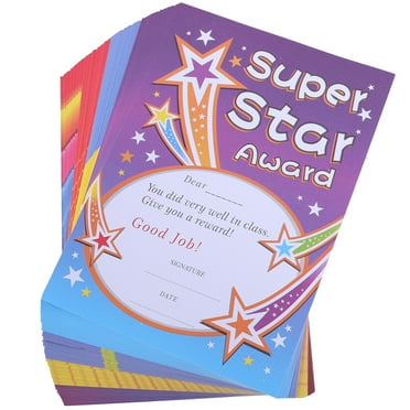 Great Papers! Shooting Stars Foil Certificates 20103777 - Walmart.com