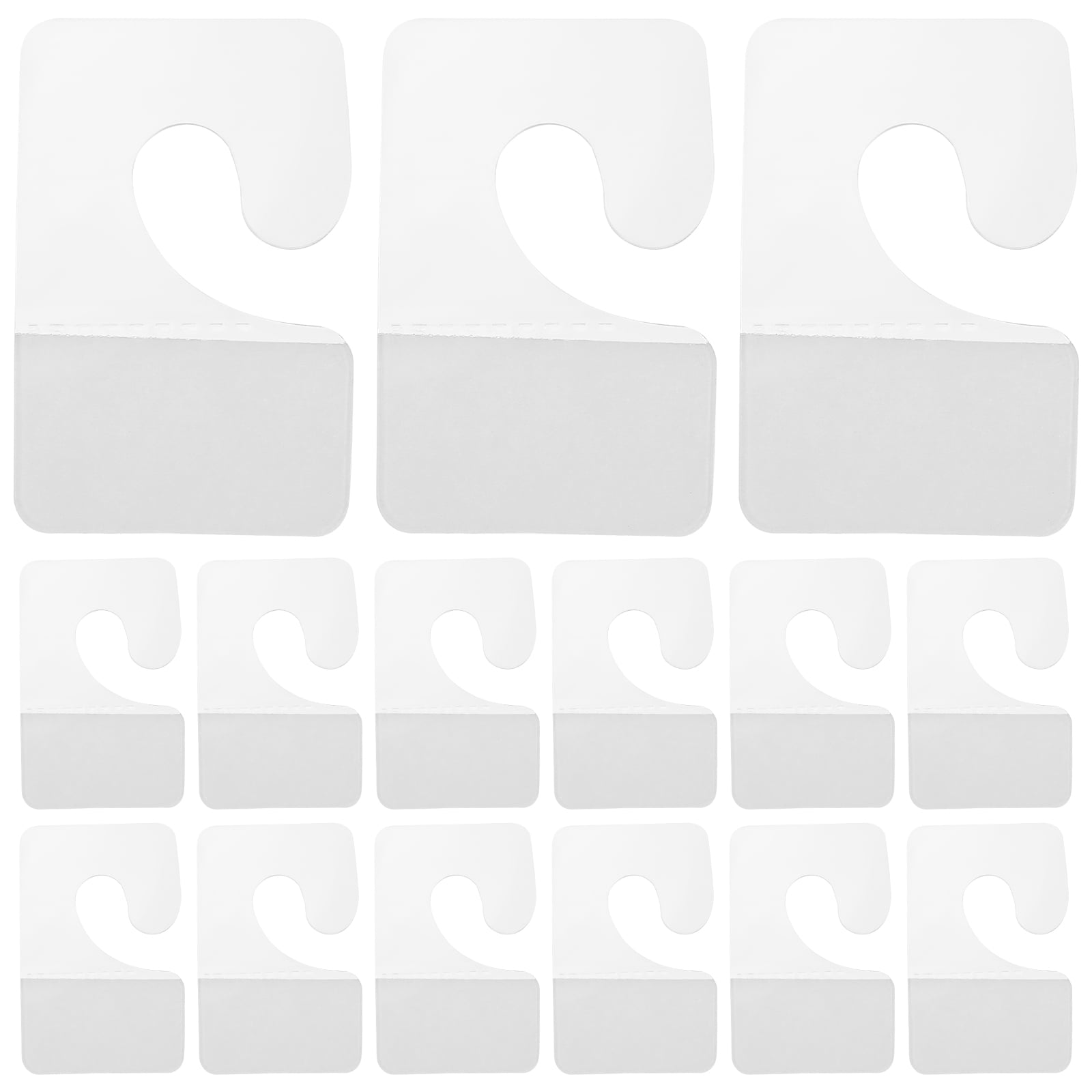 Eease 200Pcs Self Adhesive Hanging Tabs Hooks Hanging Tabs Hanger Store ...