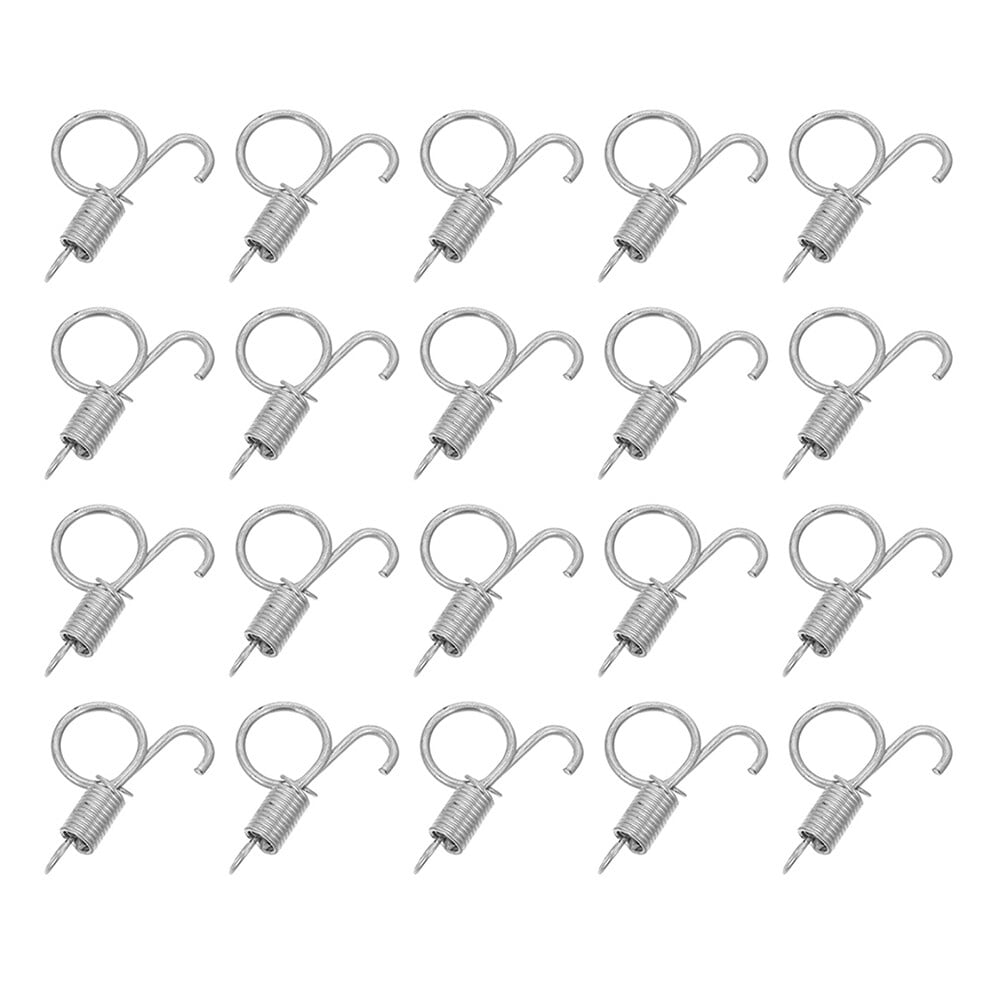 20pcs Multi purpose Rabbit Cage Door Spring Hooks for Rabbit Cage ...