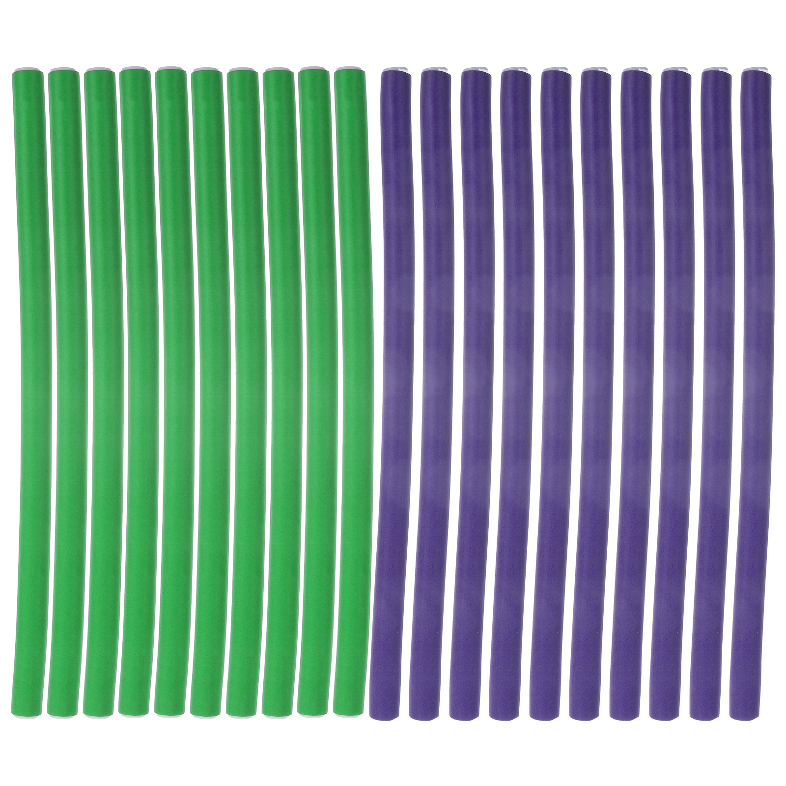 Eease 20pcs Curler Rollers, Flexible Foam Hair Rods for Women - Walmart.com