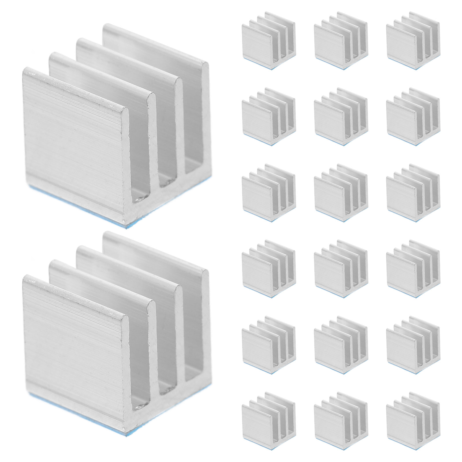 Eease 20pcs Heat Sink Fin Block Daily Use Heatsink Block Heatsink ...