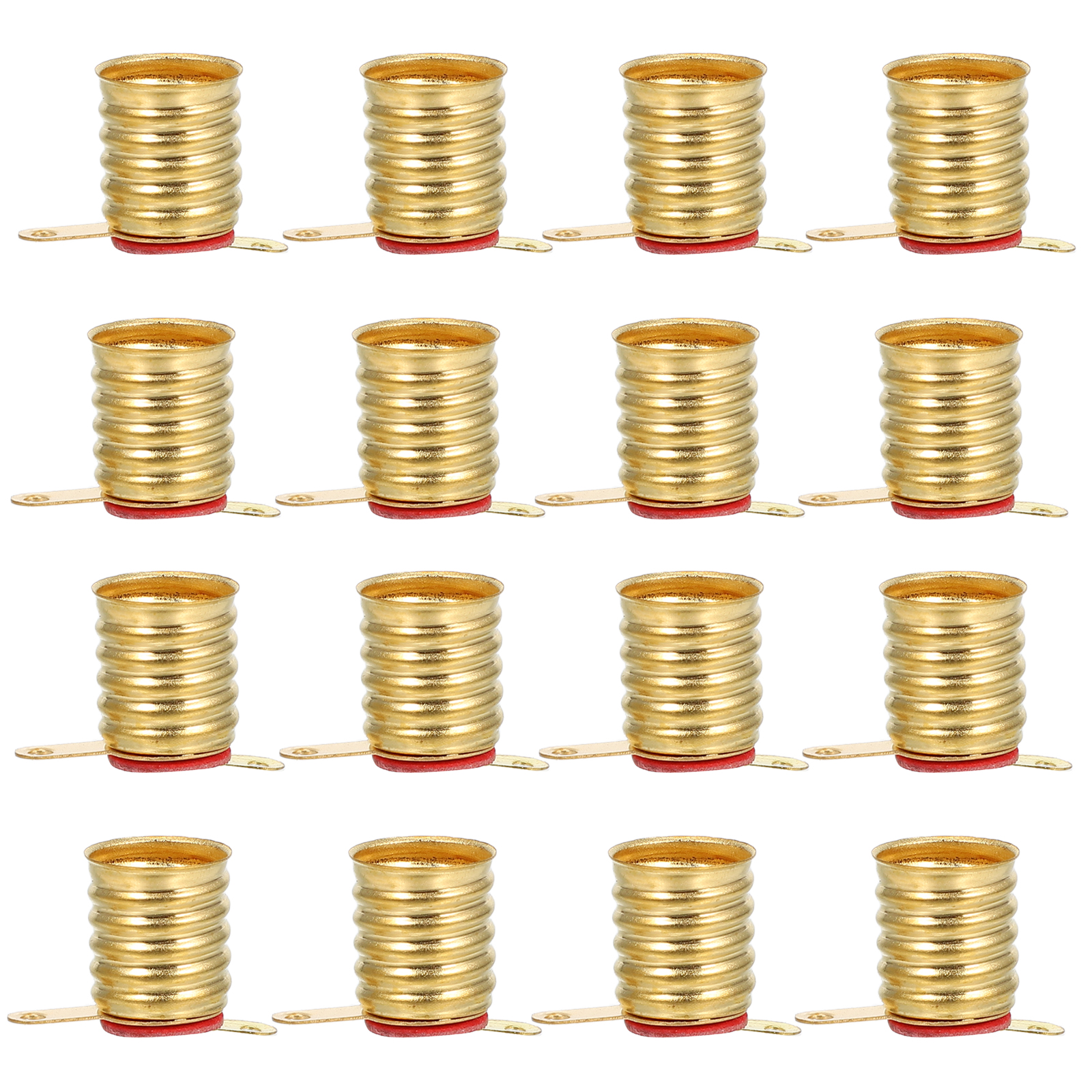 Eease 20pcs Mini Lamp Base DIY Lighting Accessories Experiment Bulb ...