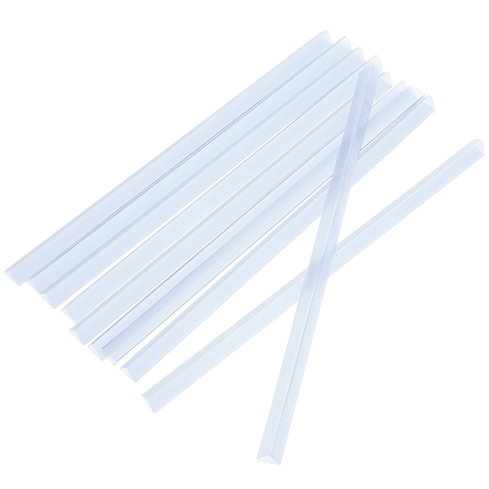 Eease 20pcs Reusable Slide Binders Bookbinding Book Clips Plastic Slide ...