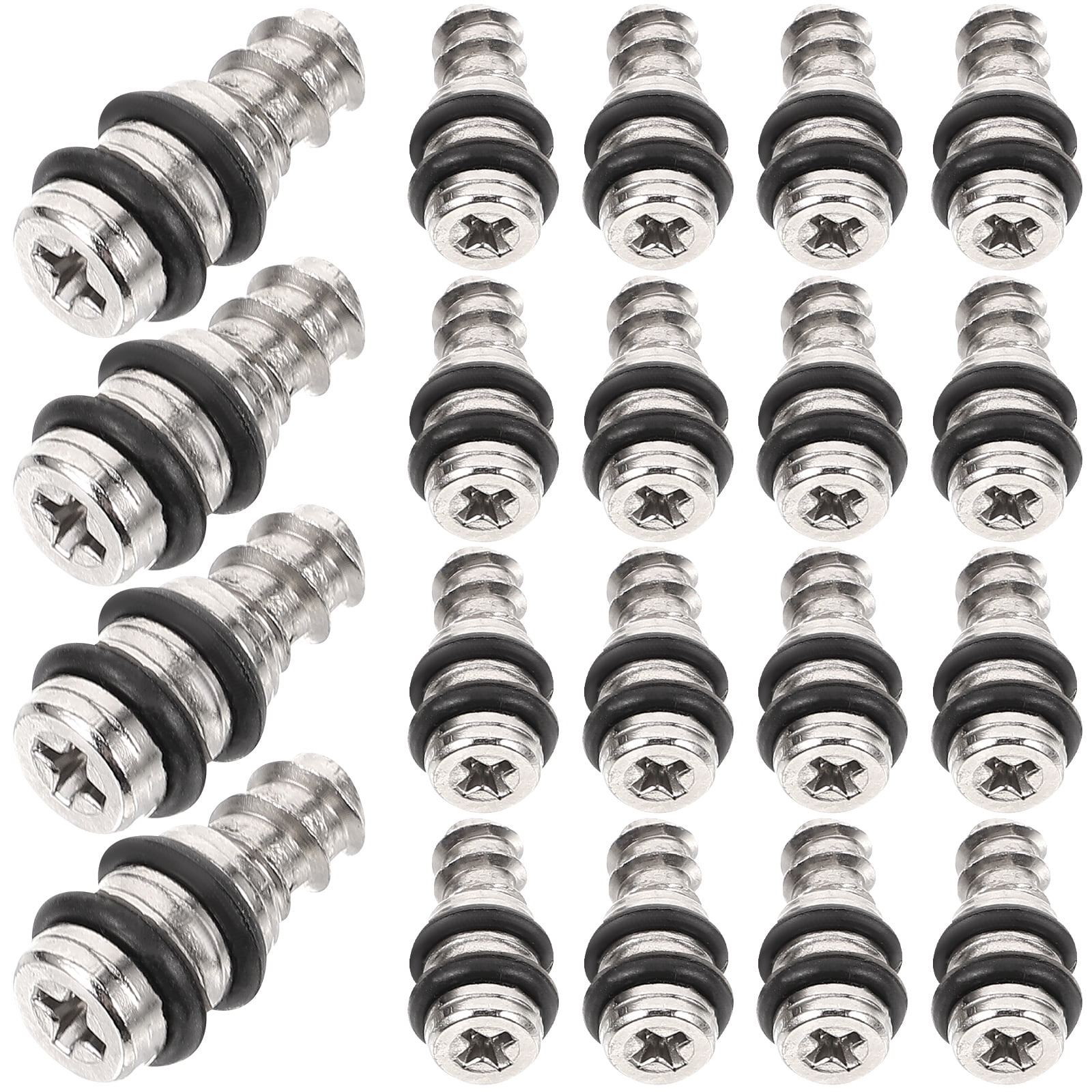 Eease 20pcs Shelf Bracket Screws Pegs Cabinet Laminate Support Pins ...