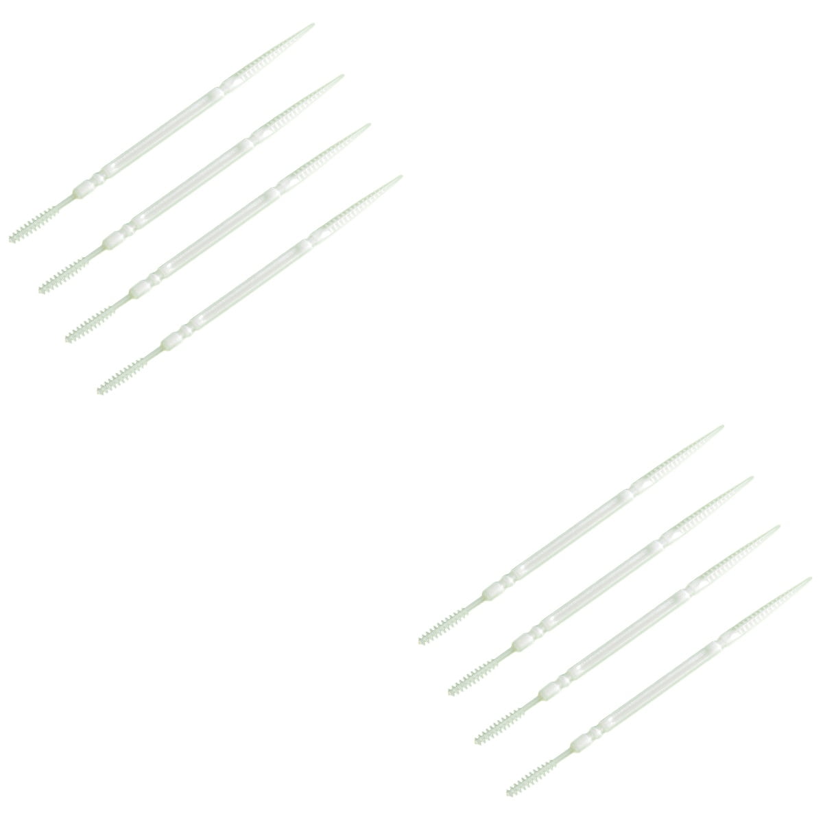 Eease 2120 pcs Double-ended Environmental Plastic Toothpicks Disposable ...