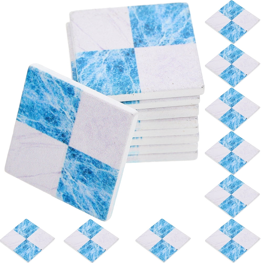 Eease 27pcs Miniature Flooring Tiny Floor Sheets Mini Floor Mode for ...