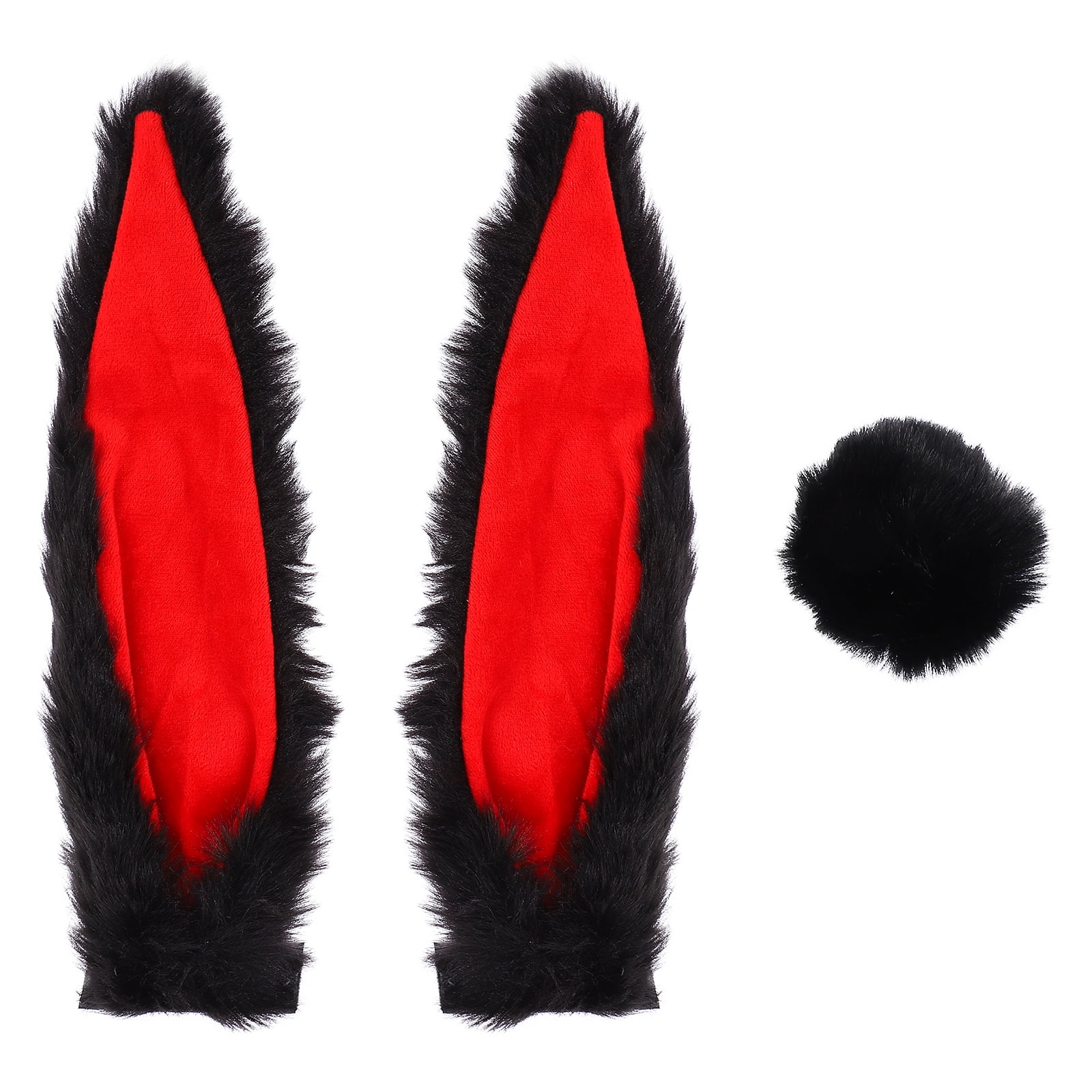 Eease 2PCS Helmet Rabbit for Any Helmets Reusable Decorative ...