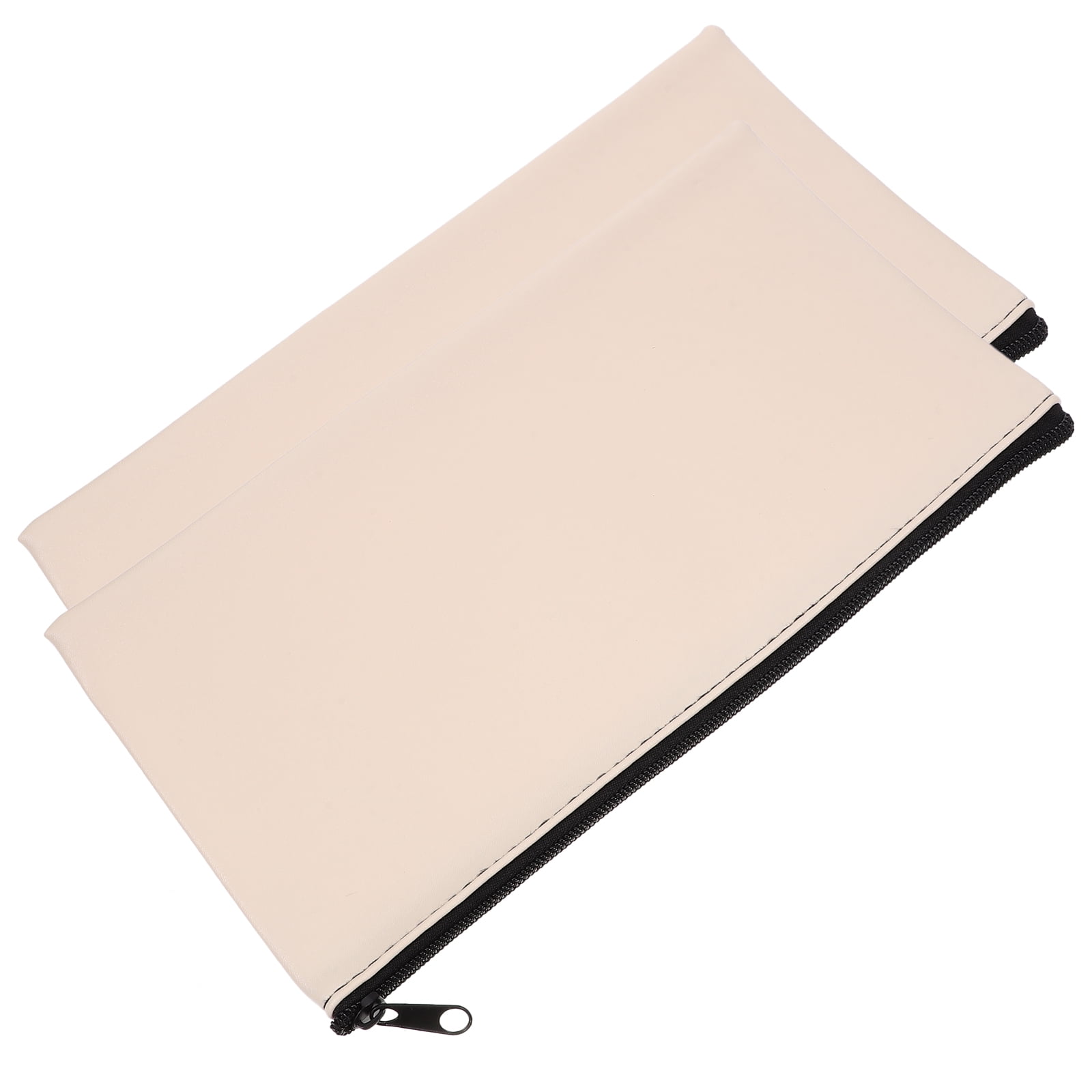 Eease 2Pcs Zipper Bill Bags Money Bags Money Bags Receipt Pouches Bank ...