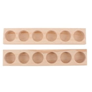21 Holes Wooden Essential Oil Storage Rack 3 Tiers Tray Container ...