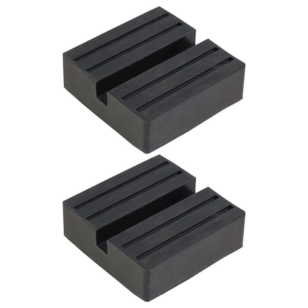 Eease 2pcs Jack Stand Rubber Pads Pinch Weld Adapter Rubber Jack Pad ...