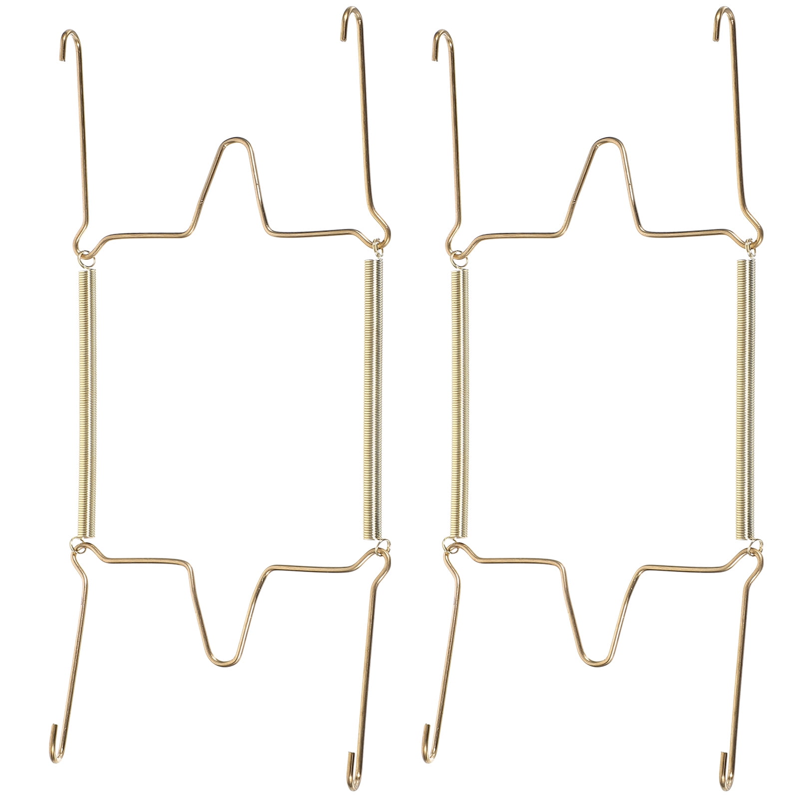 Eease 2pcs Kitchen Plate Display Hooks Invisible Plate Hangers Spring ...