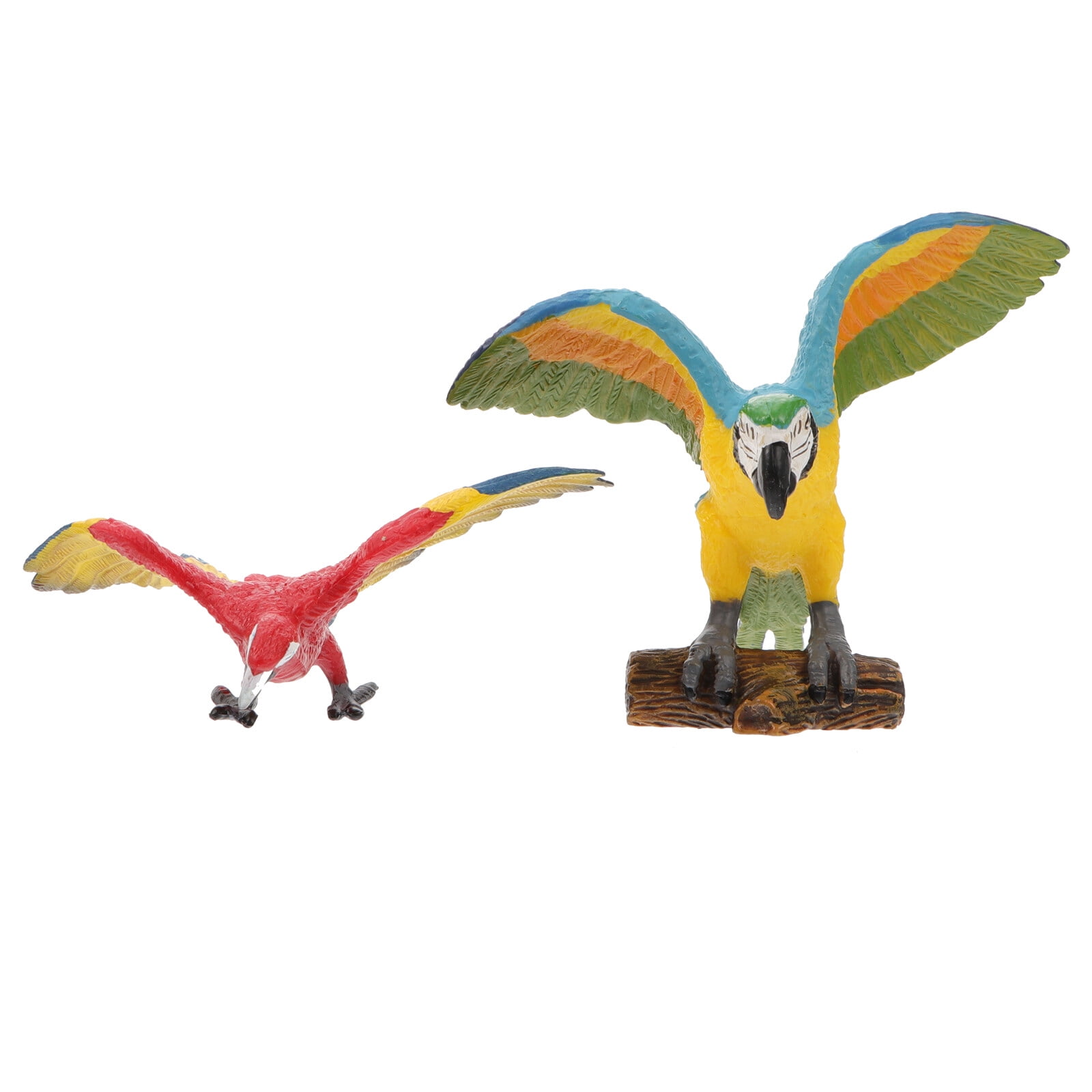 HEMOTON Plastic Parrot Model for Lawn Decoration Assorted Color Vivid ...